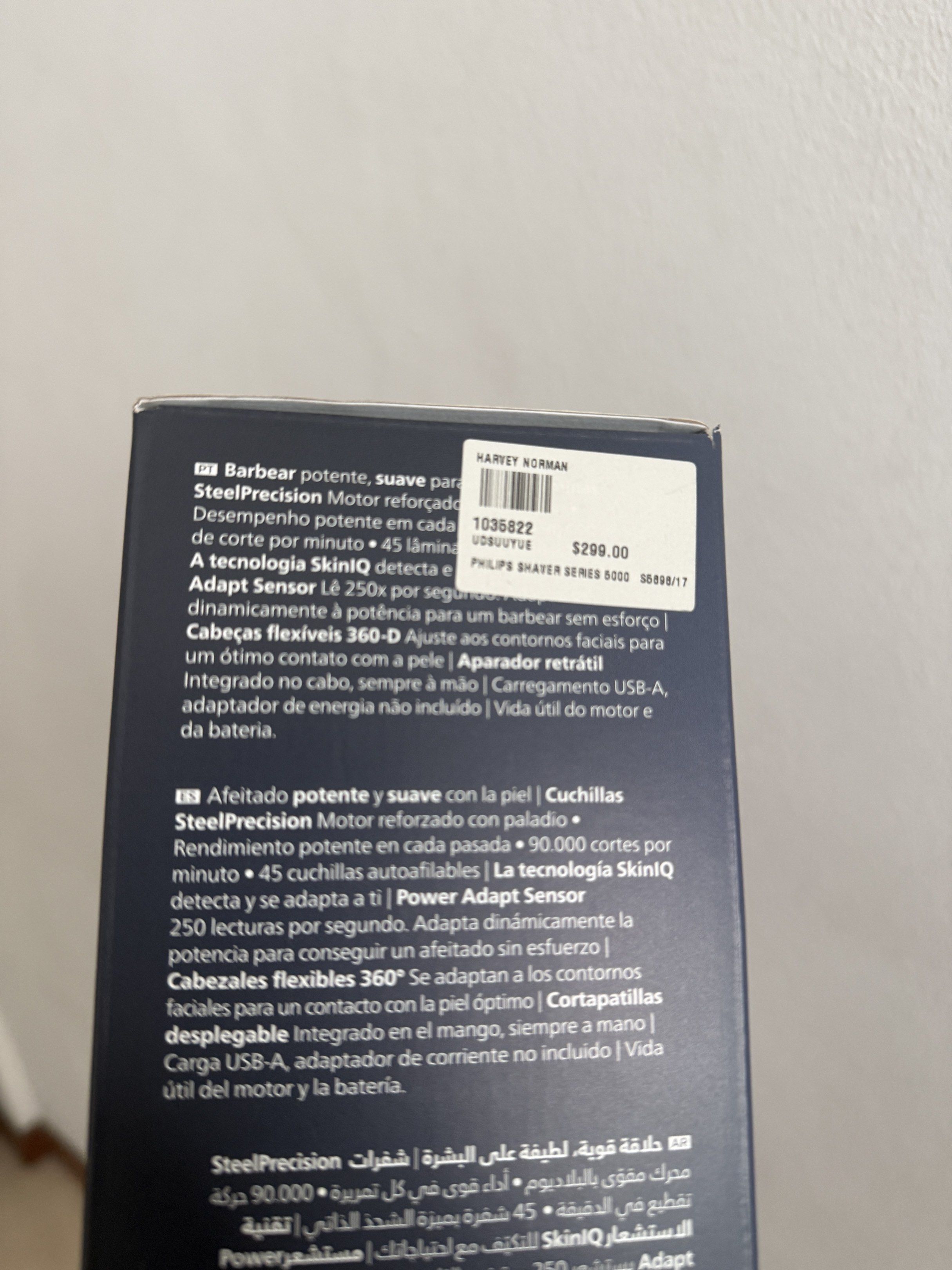 Philips Shaver 5000 Series Rasoir Rasoio, Beauty & Personal Care, Men's ...