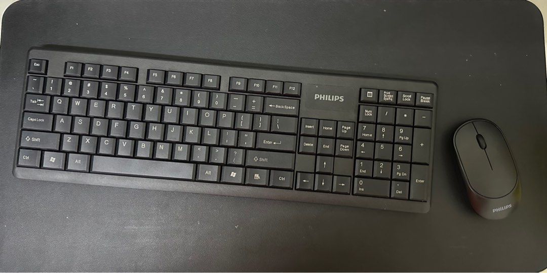 Philips Wireless Keyboard and Mouse Combo SPT6314, Computers & Tech ...