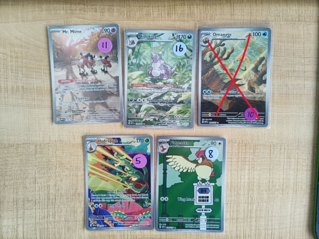 Pokemon ENGLISH 151 / Destined Rivals / Obsidian Flames Hit/Hits Mr ...