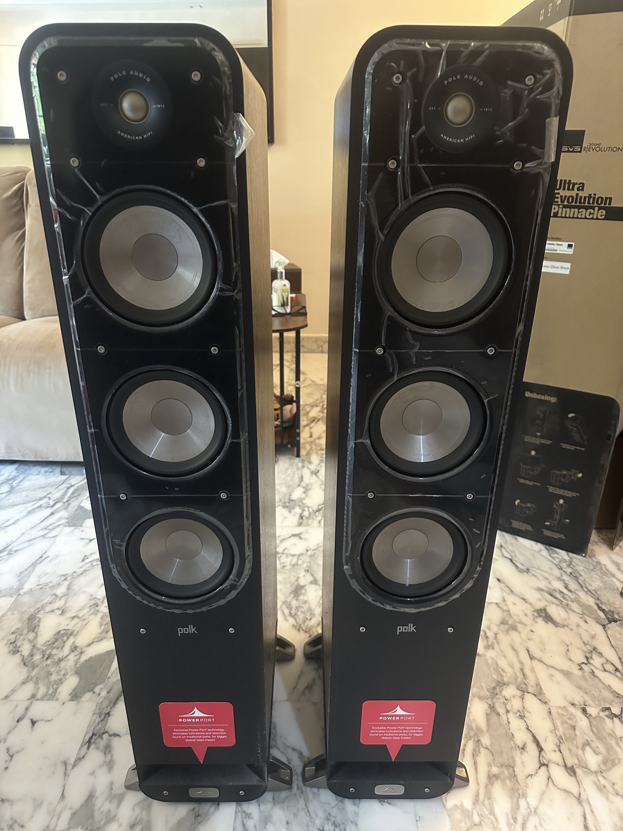 Polk Audio S60 Tower Speakers, Audio, Soundbars, Speakers & Amplifiers ...