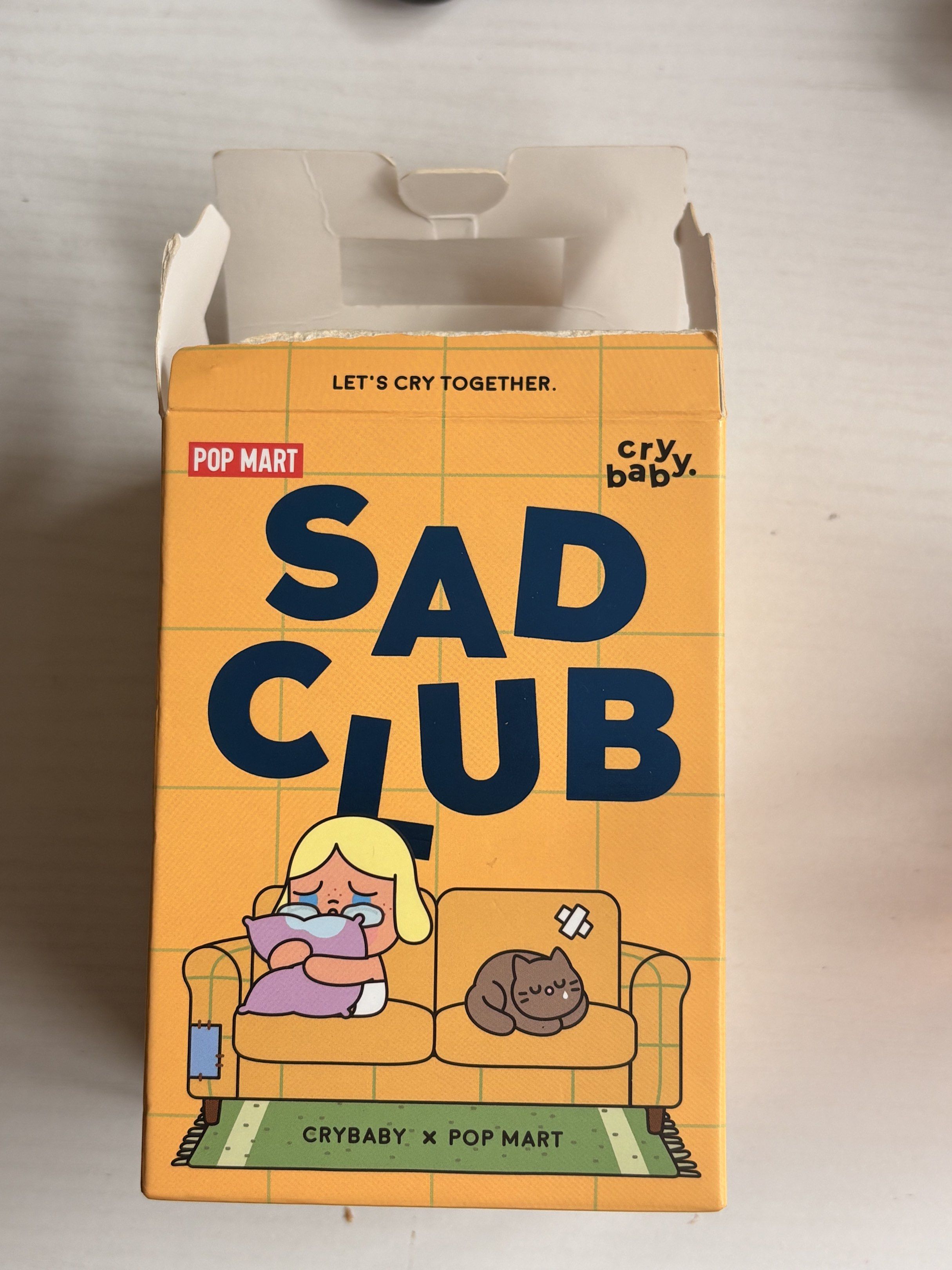 POP MART Crybaby Sad Club Blind Box - SECRET, Hobbies & Toys, Toys ...