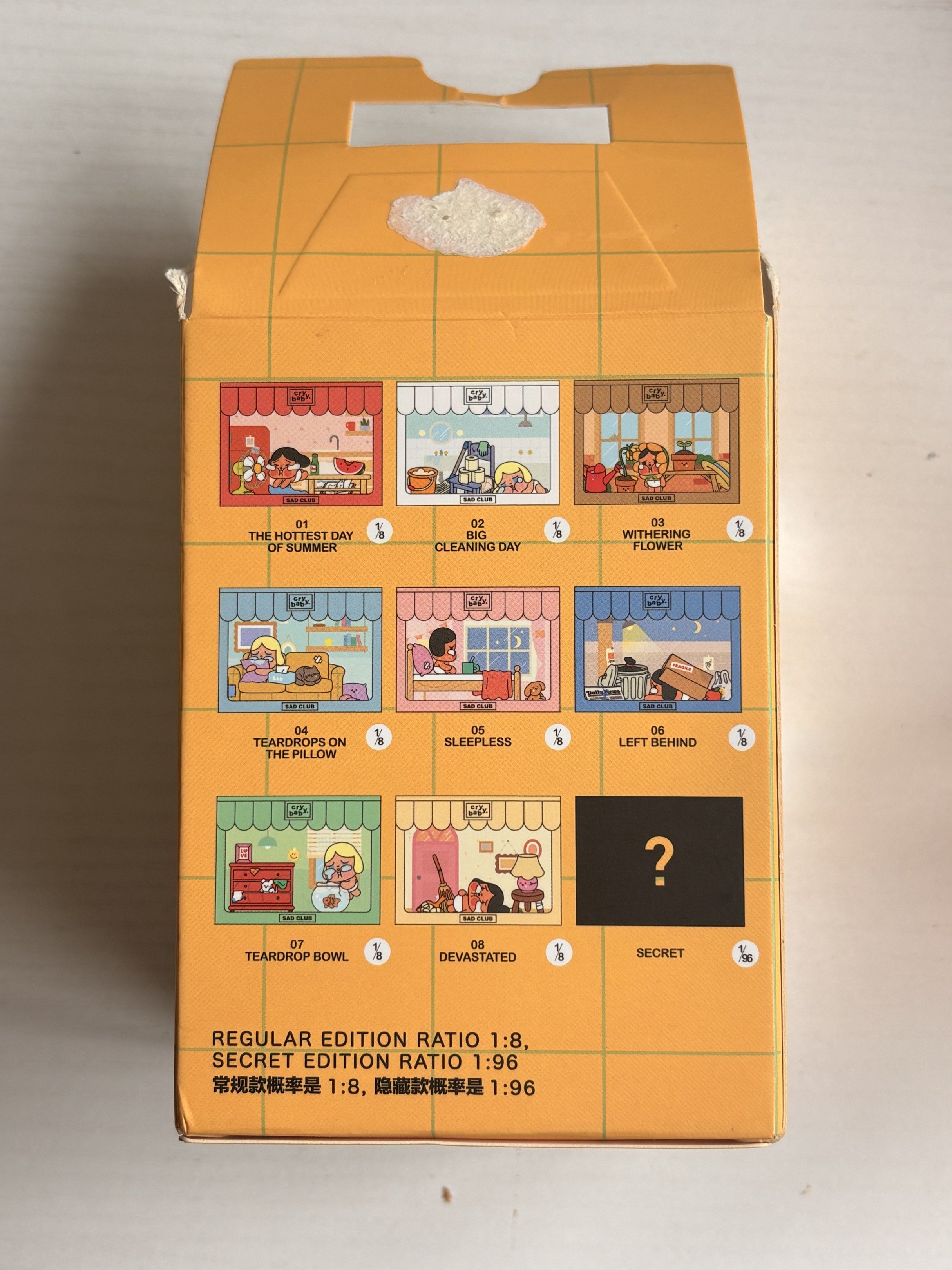 POP MART Crybaby Sad Club Blind Box - SECRET, Hobbies & Toys, Toys ...