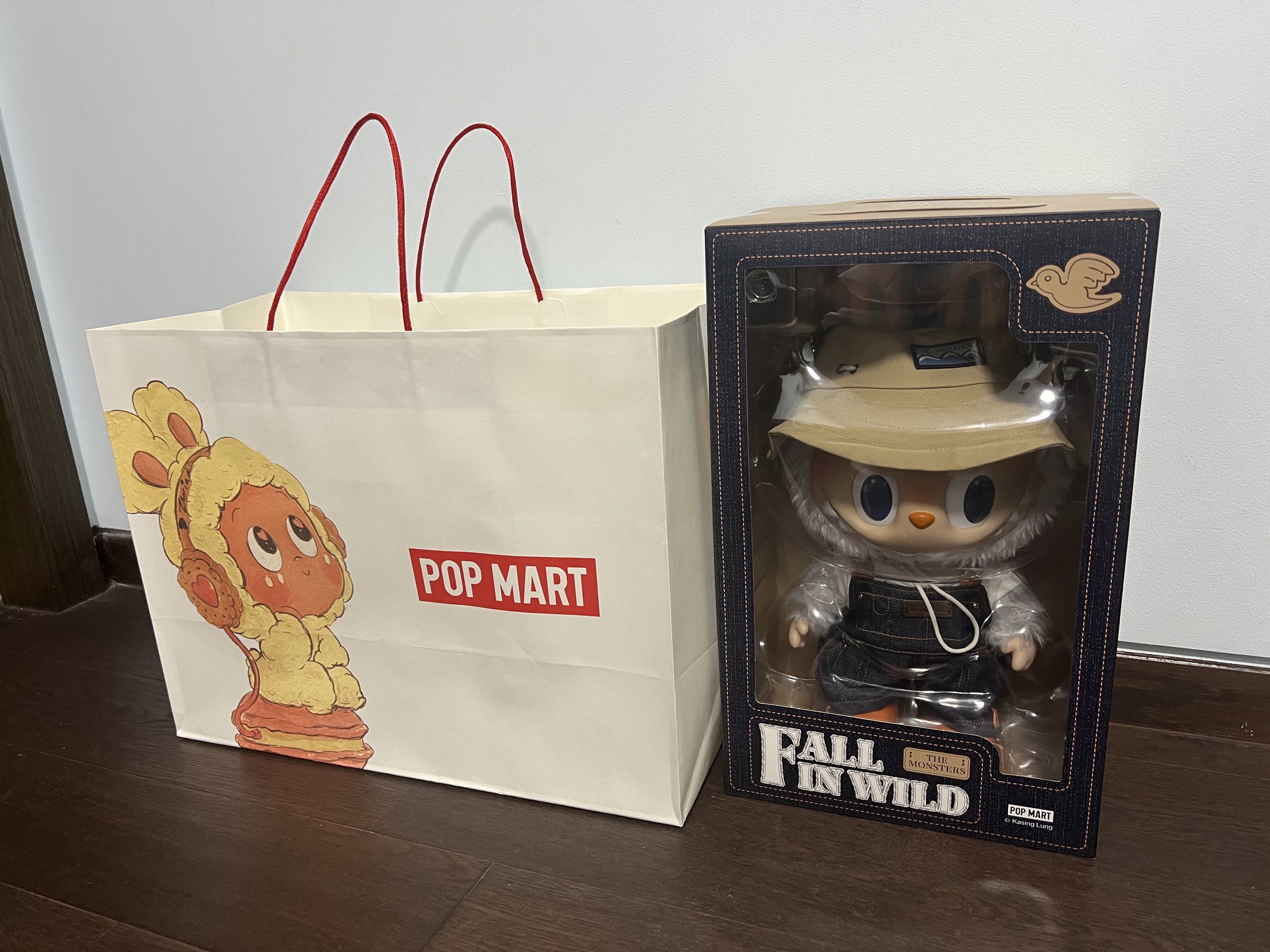 POP MART Fall in Wild The Monsters Figure Plush Doll, Hobbies & Toys ...