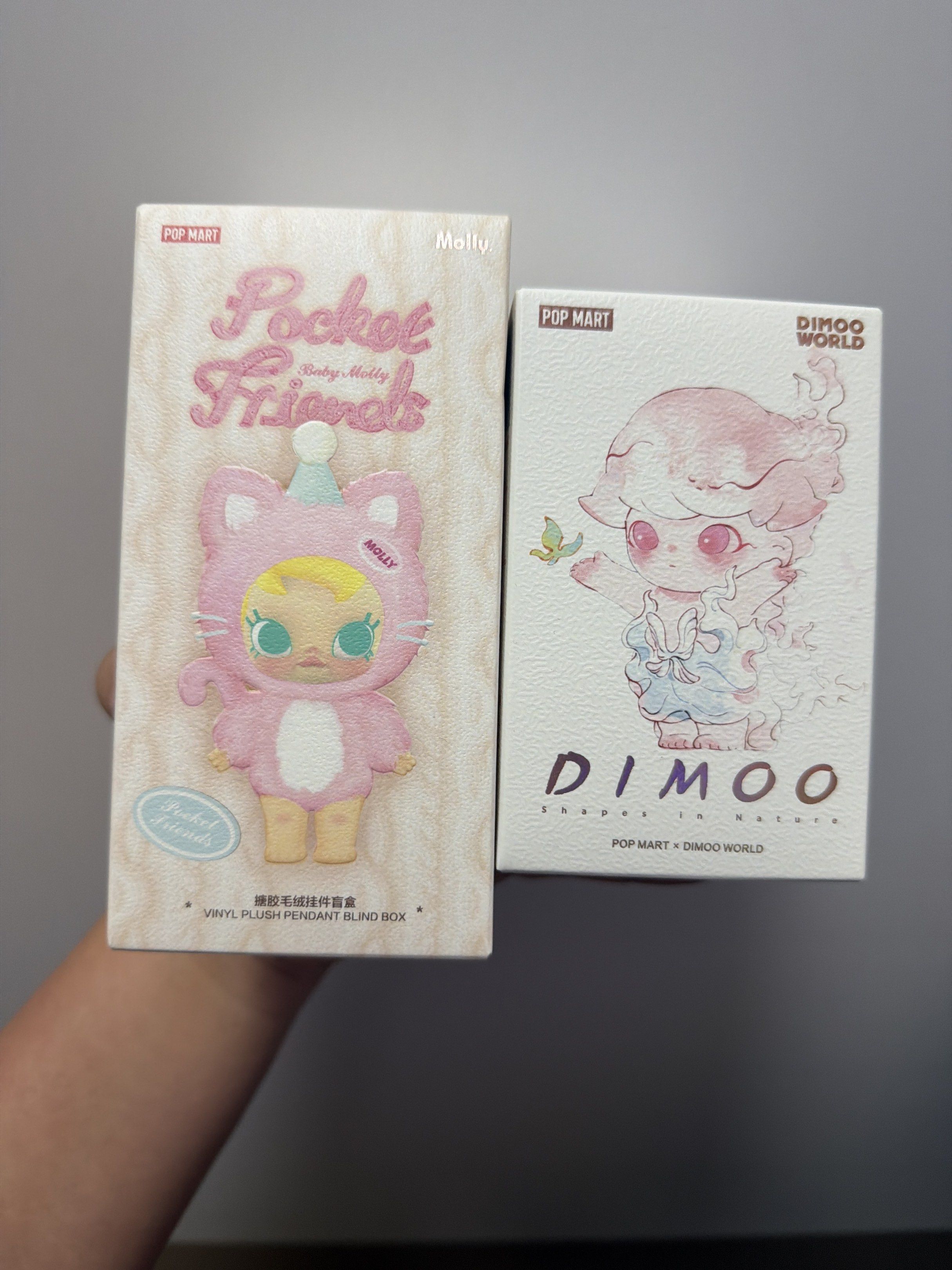 POP MART Molly Pocket Friends & Dimoo World Blind Box, Hobbies & Toys ...