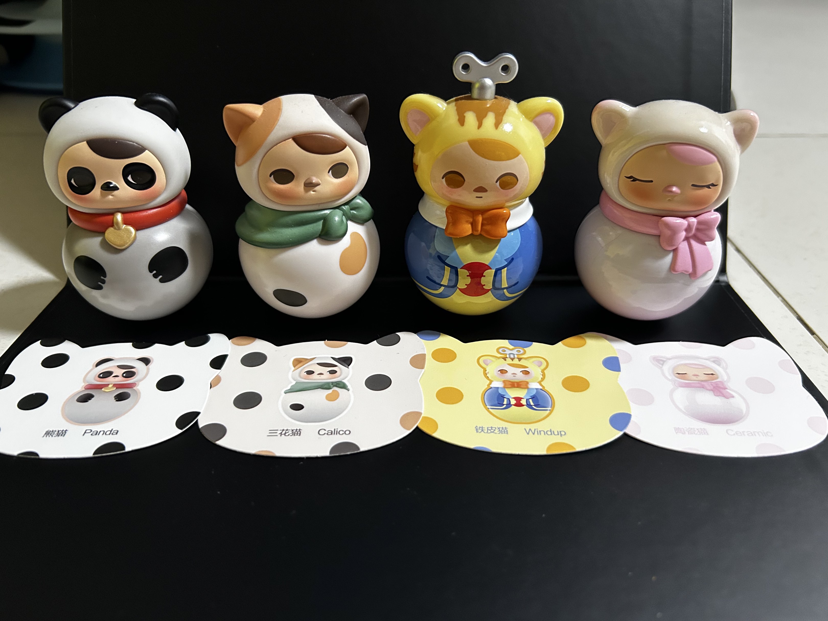 POP MART PUCKY Roly Poly Kitty, Hobbies & Toys, Toys & Games on Carousell