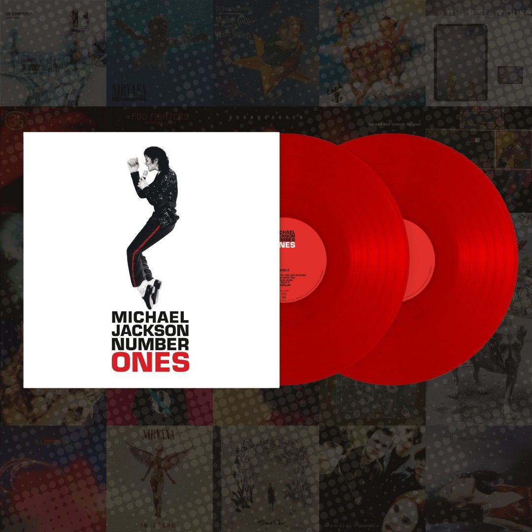 [Preorder] Michael Jackson - Number Ones (Greatest Hits Black/Red Vinyl ...