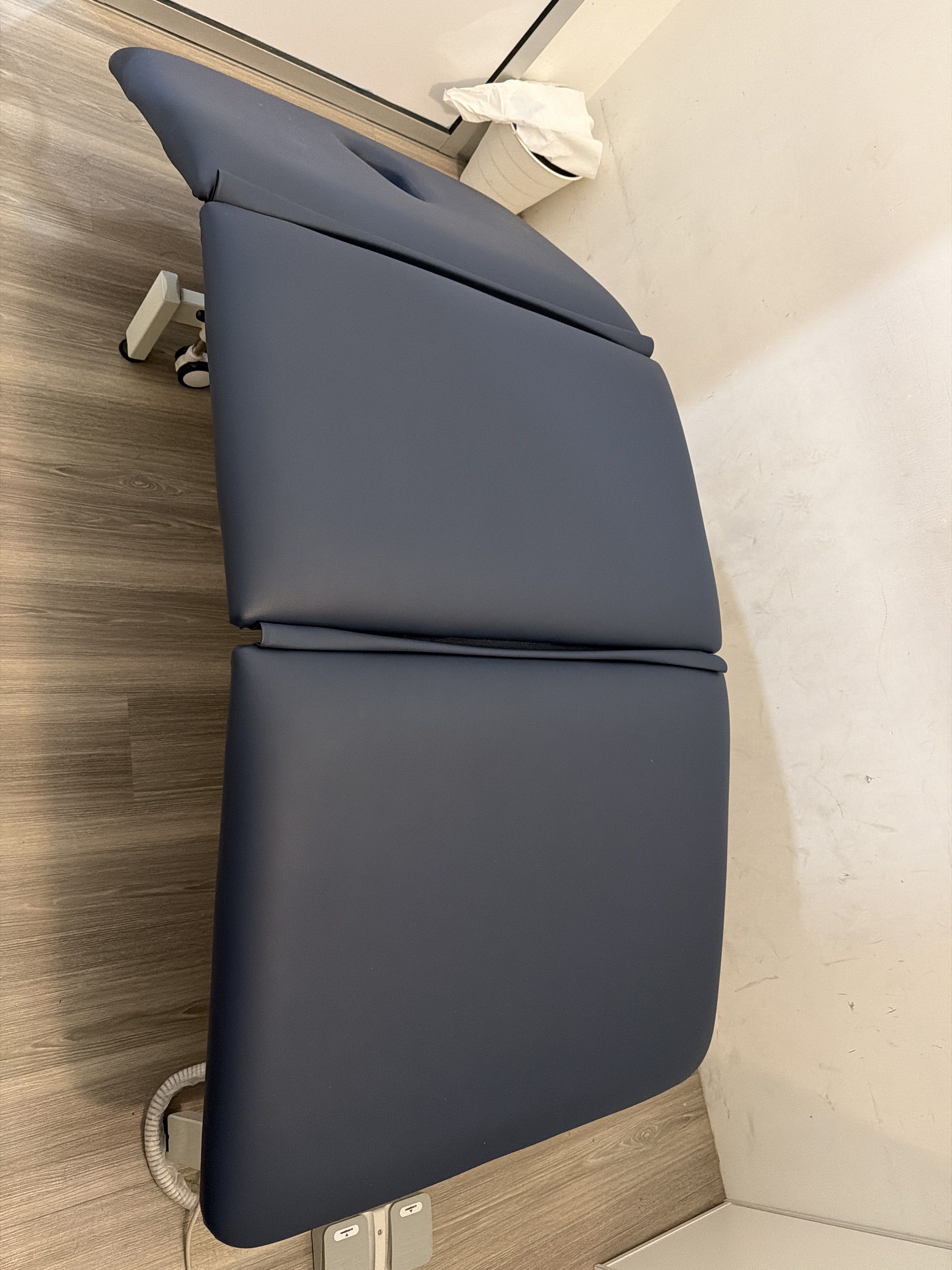 Professional Electric adjustable height Massage Table - Blue, Health ...