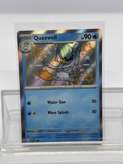 Quaxwell Baby Shiny #83 Pokemon Black Star Promo, Hobbies & Toys, Toys ...