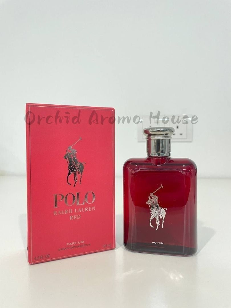 Ralph Lauren Red Parfum for Men, Beauty & Personal Care, Fragrance ...