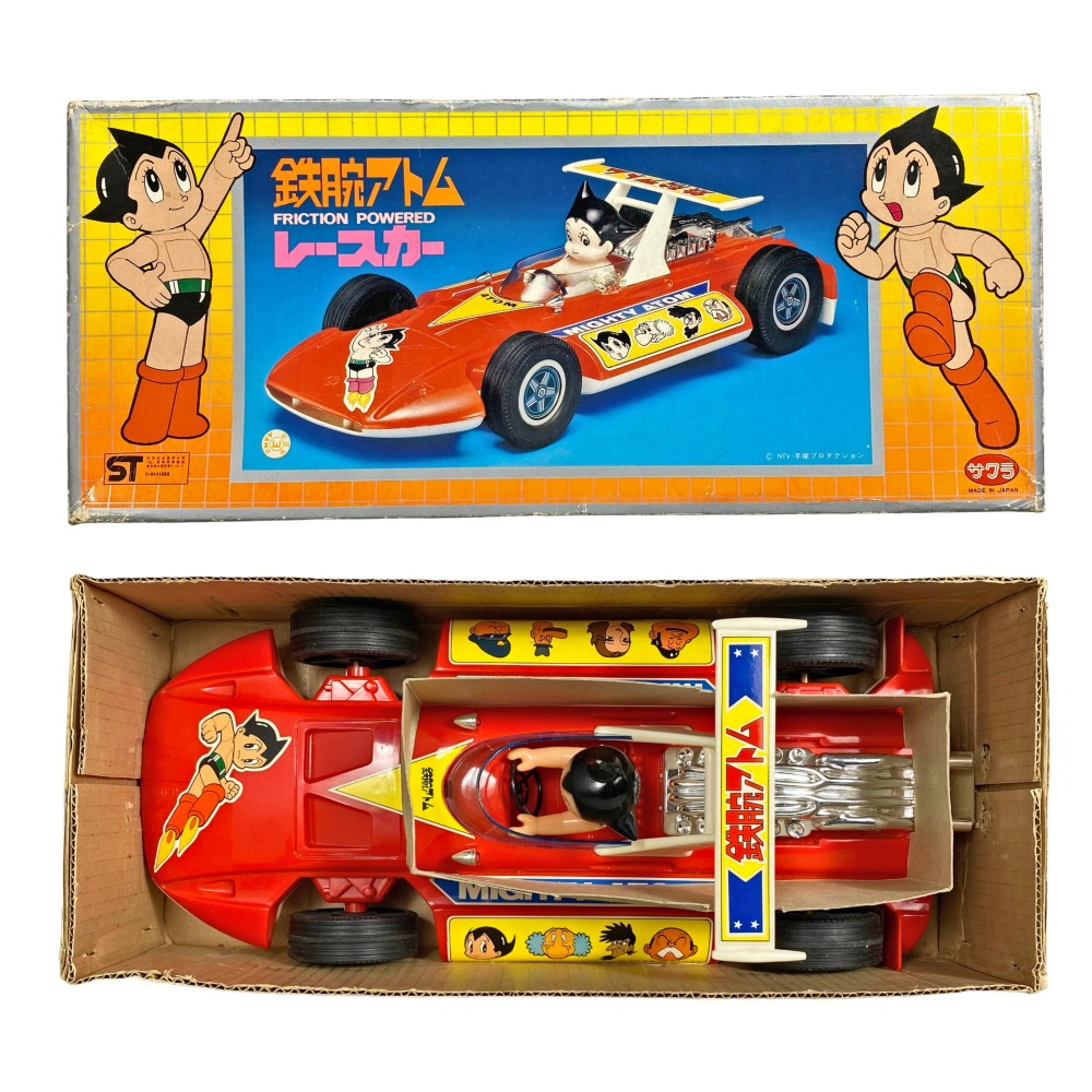 Rare Vintage 70s Sakura Osamu Tezuka Tetsuwan Atom Astro Boy Friction ...