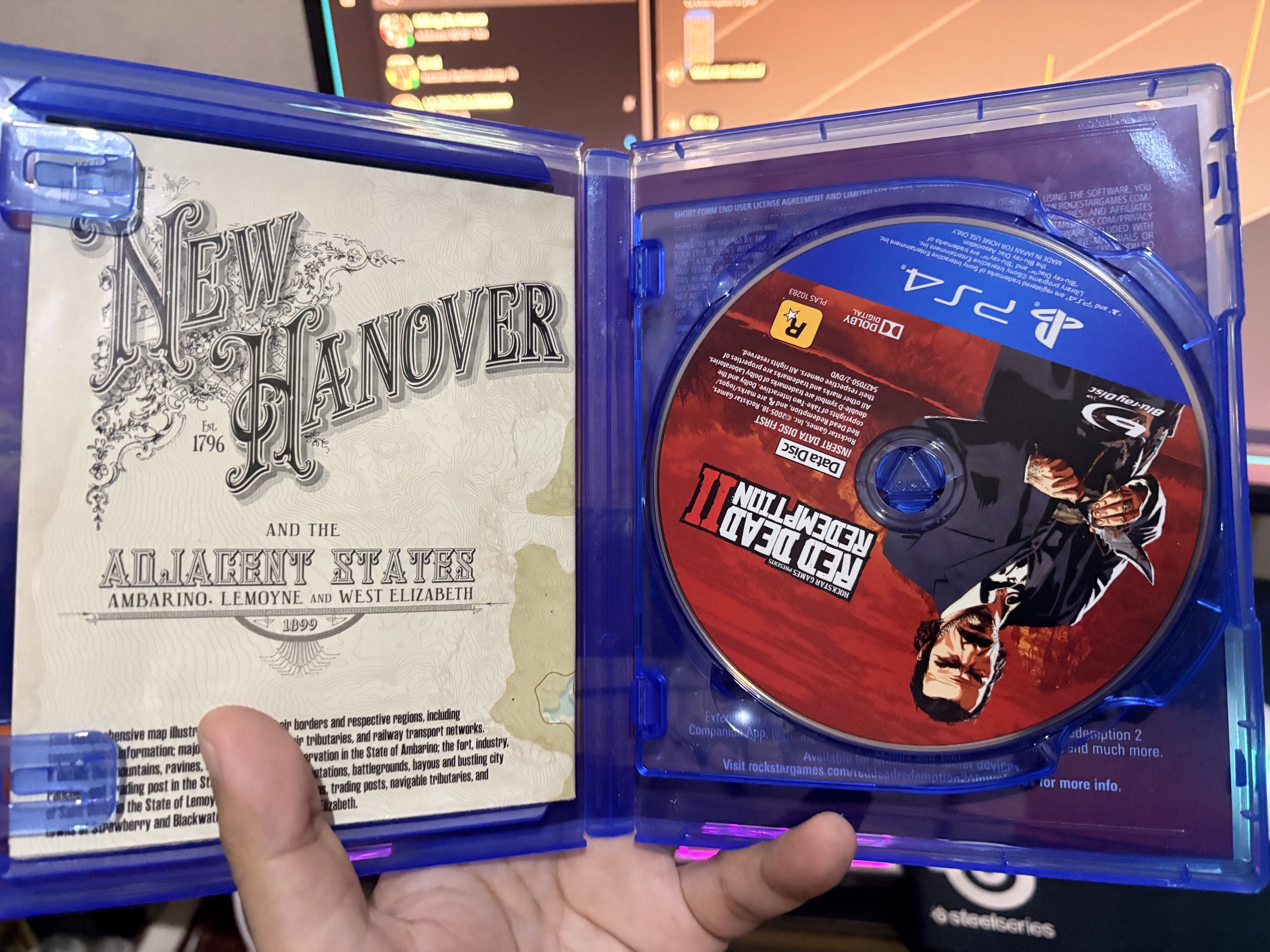 Red Dead Redemption 2 - PS4 w/ Map, Video Gaming, Video Games ...