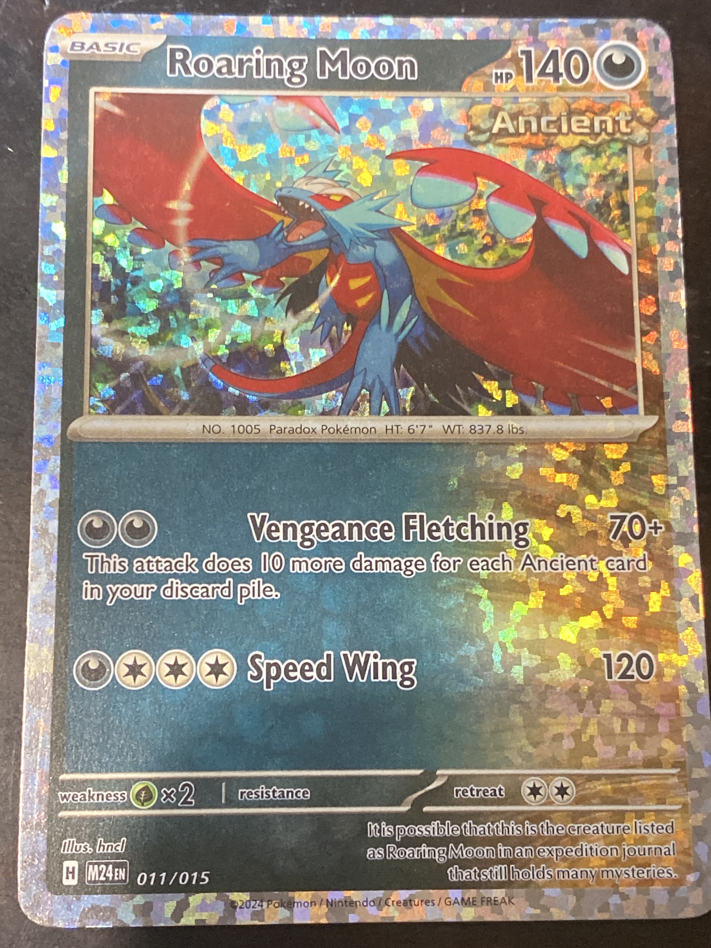 Roaring Moon - Paradox Rift - 011/015 McDonald’s pack 2025 rare ...