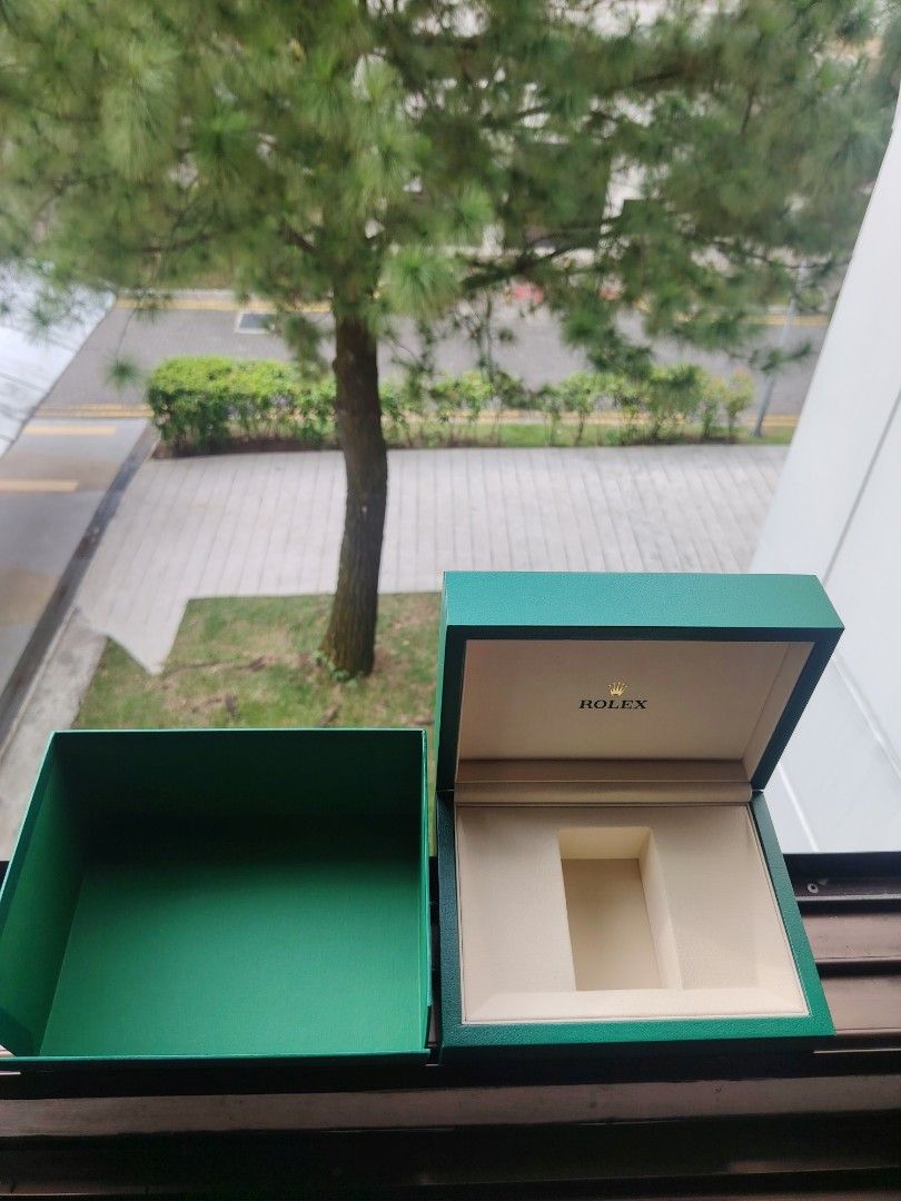 Rolex Watch Box - Green, Luxury, Watches on Carousell