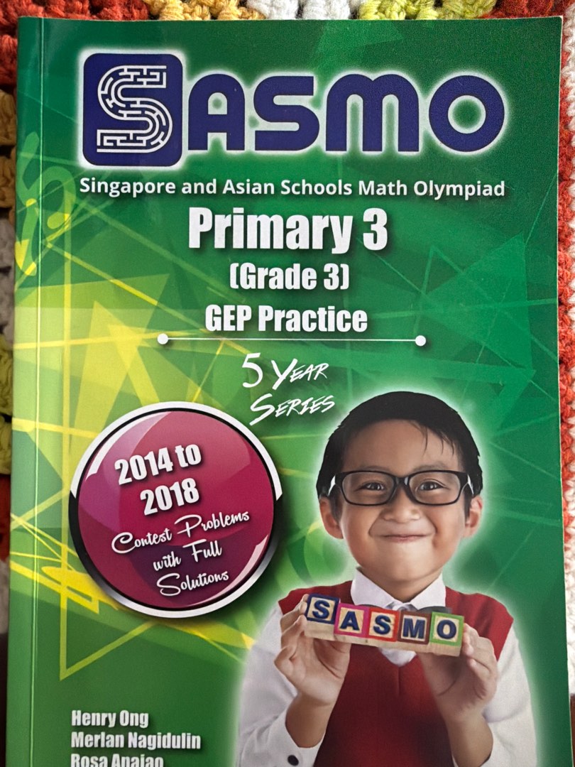 SASMO Primary 3 (Grade 3) Math Olympiad Practice Book, Hobbies & Toys ...