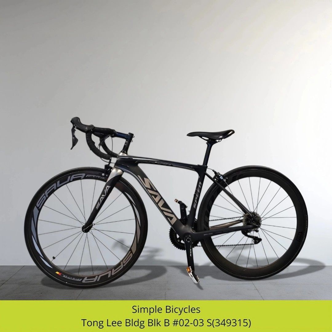 Sava Hi-Speed Carbon Road Bike, Sports Equipment, Bicycles & Parts, Bicycles on Carousell