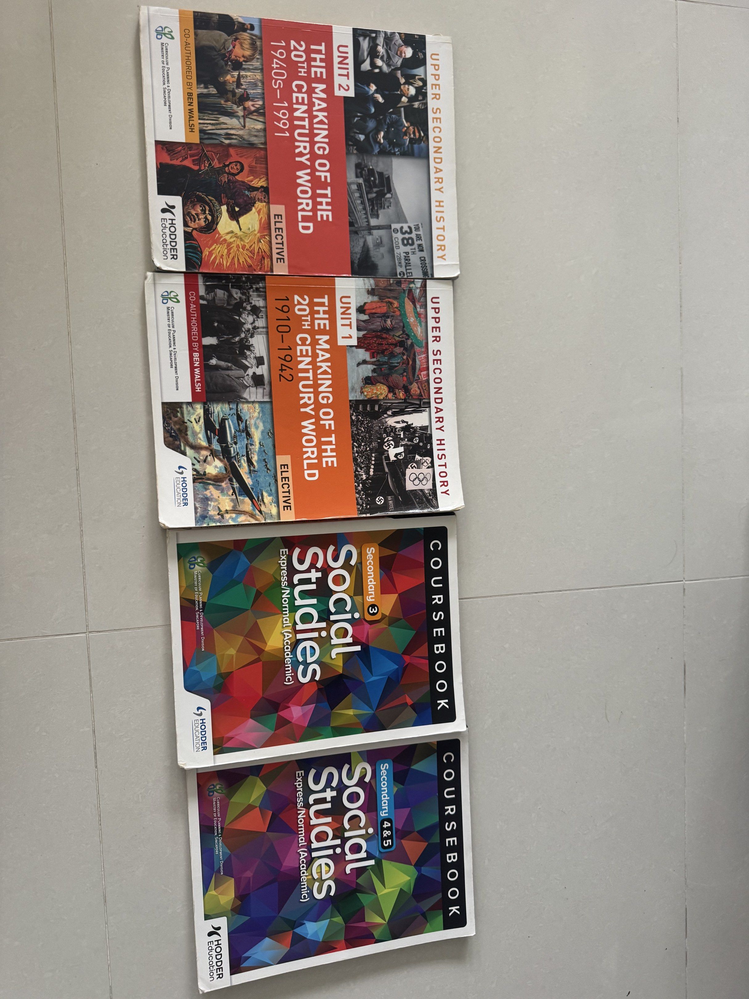 Secondary School Textbooks - Science, History, Social Studies, Math ...