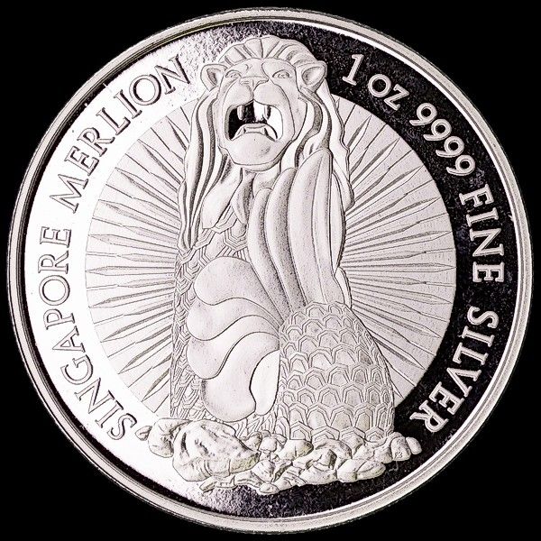 Sell 1 Oz Singapore Silver Merlion, Hobbies & Toys, Memorabilia ...