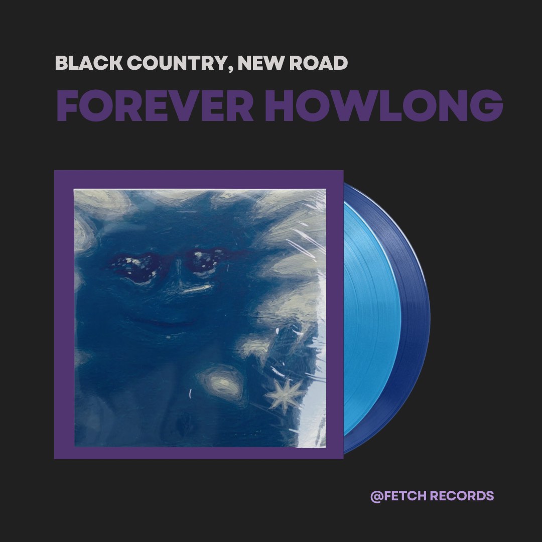 [SIGNED] Black Country, New Road - Forever Howlong VINYL (Blue; Assai ...