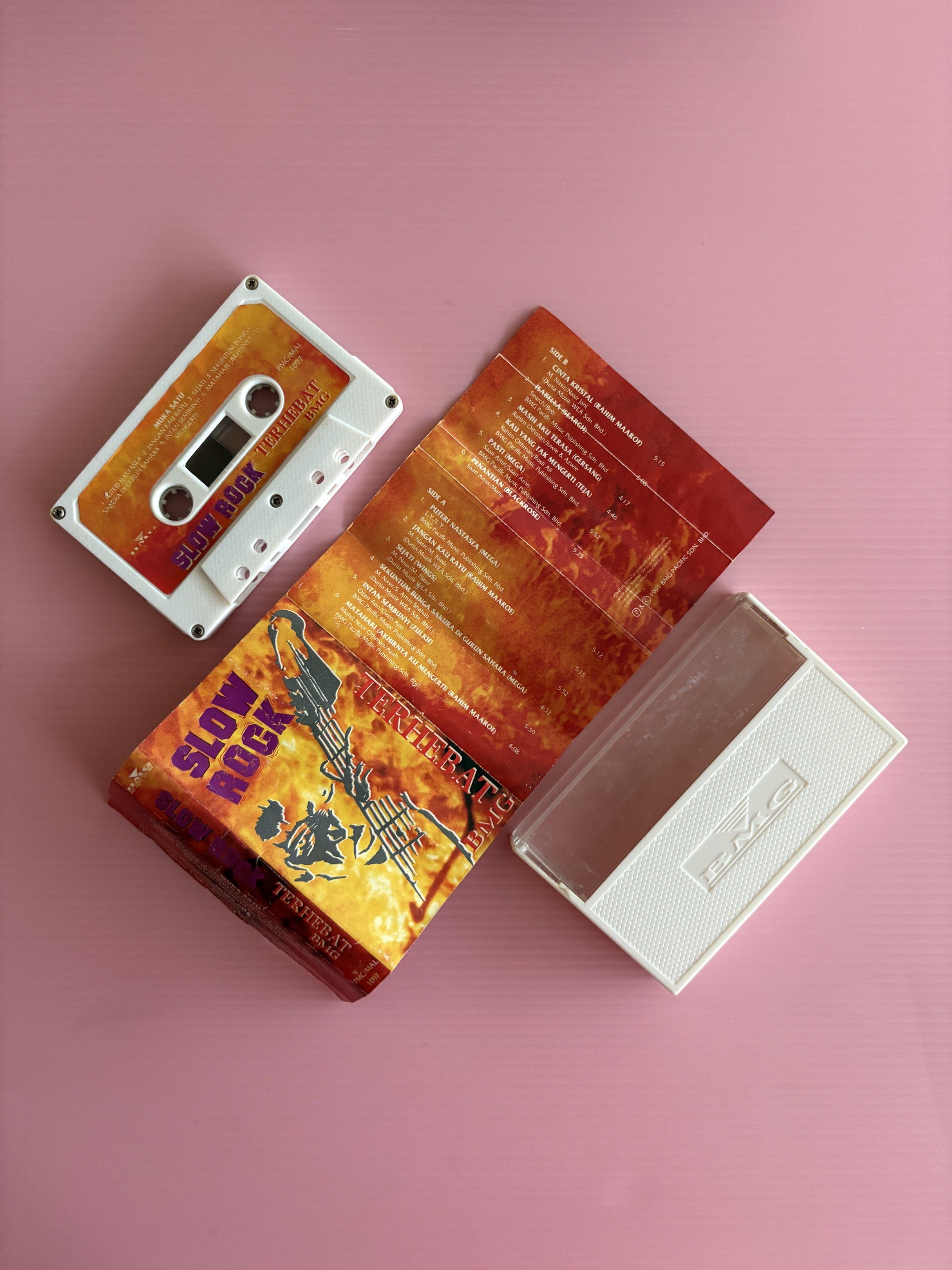 Slow Rock Terhebat Keluaran BMG Kaset Rahim Maarof Search Gersang Teja ...