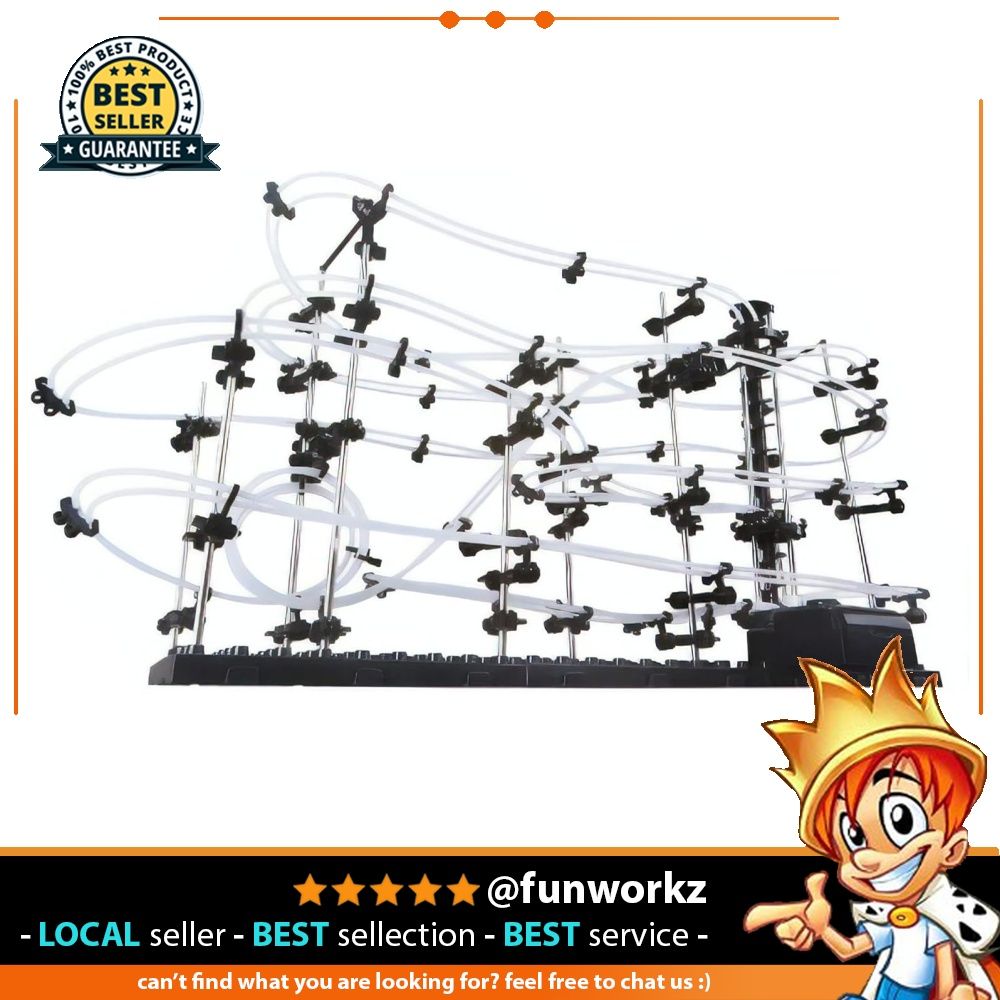 Star Coaster Level 3 - Marble Run Building Toy - Steel Ball Roller Coaster - Fun for Kids and ...