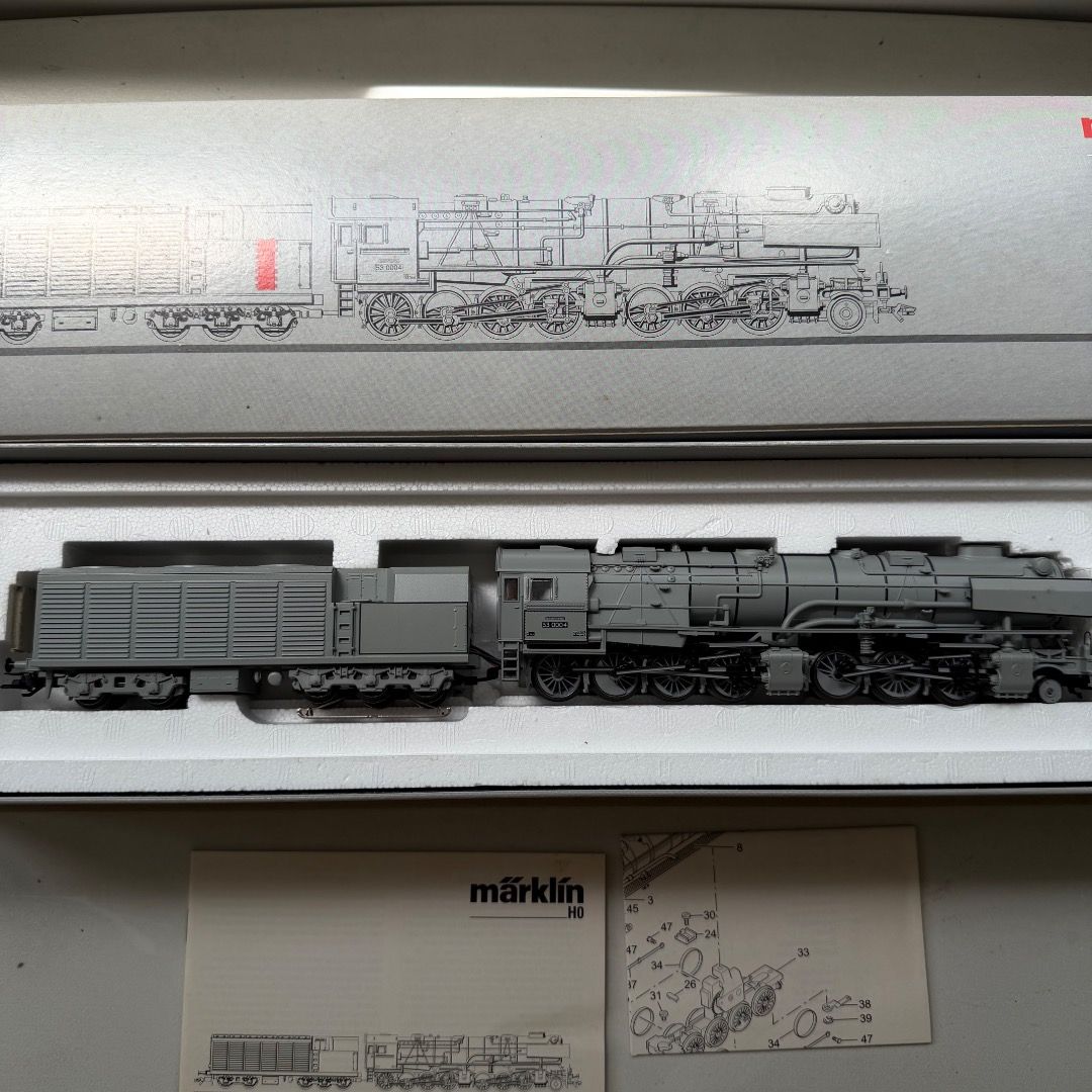 Steam Locomotive with Tender (Marklin Borsig (Entw. BR 53.0 DRG) m ...