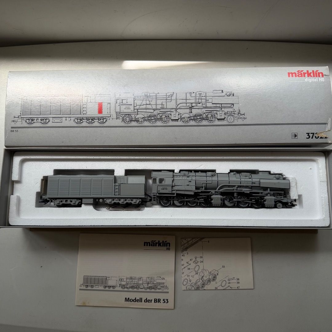 Steam Locomotive with Tender (Marklin Borsig (Entw. BR 53.0 DRG) m ...