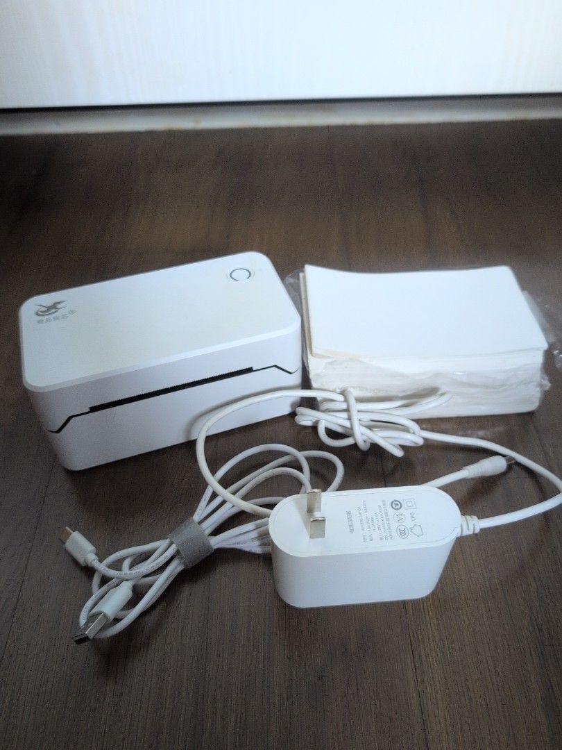 Thermal Printer bluetooth/usb with sticker labels, Computers & Tech ...