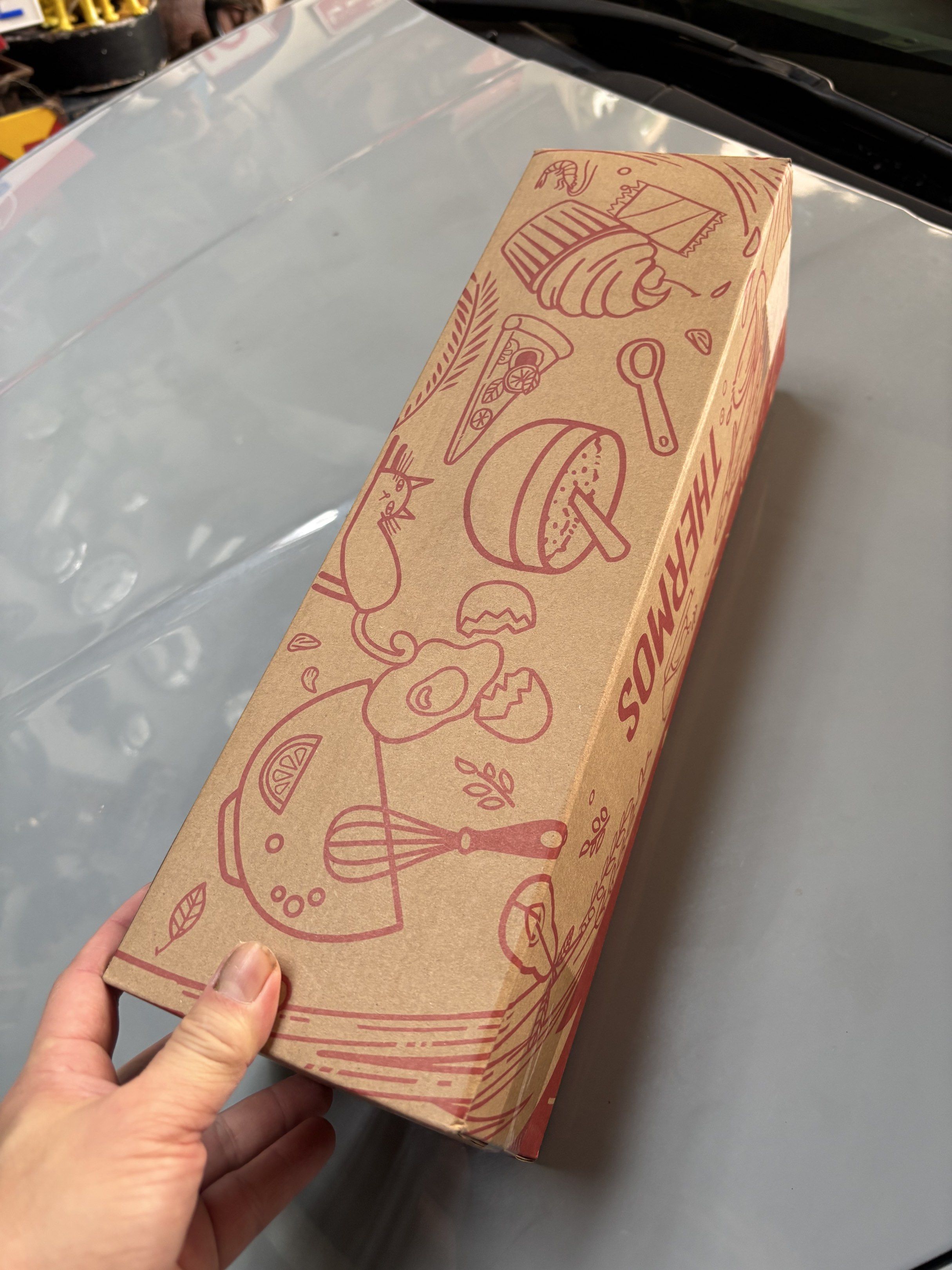 Thermos-branded foldable electric warming tray, Furniture & Home Living ...