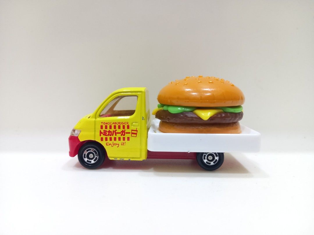 Tomica No. 54 Toyota Town Ace Hamburger Car Diecast Model, Hobbies ...