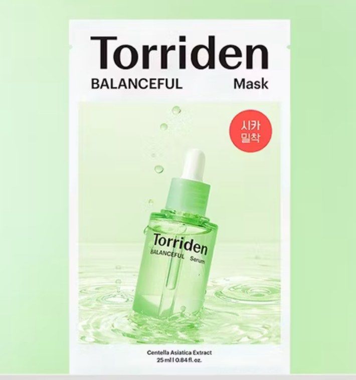 Torriden BALANCEFUL Cica Sheet Mask for skin Soothing and Calming for ...