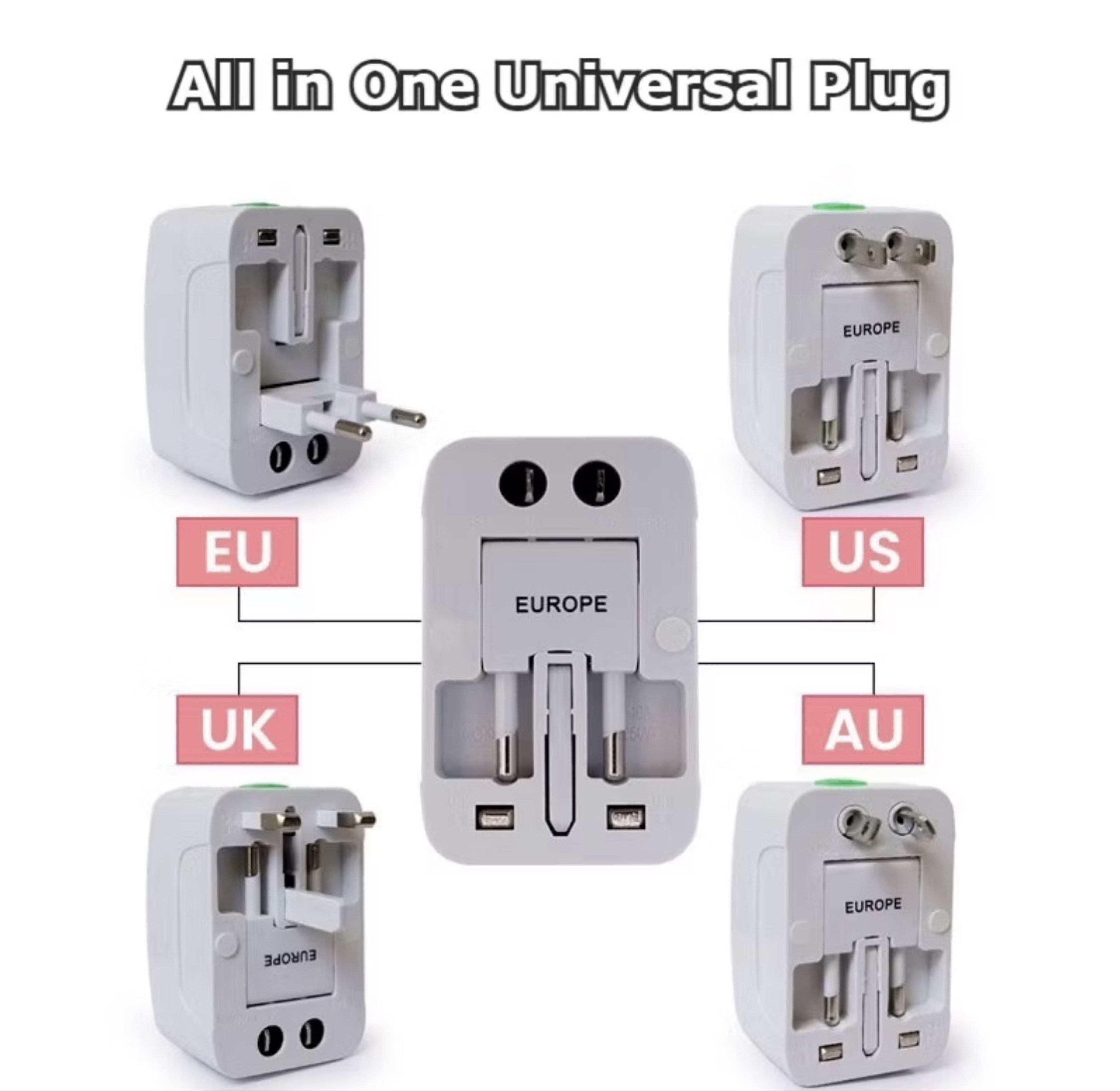 Travel Plug/ Universal Plug, TV & Home Appliances, Electrical, Adaptors ...
