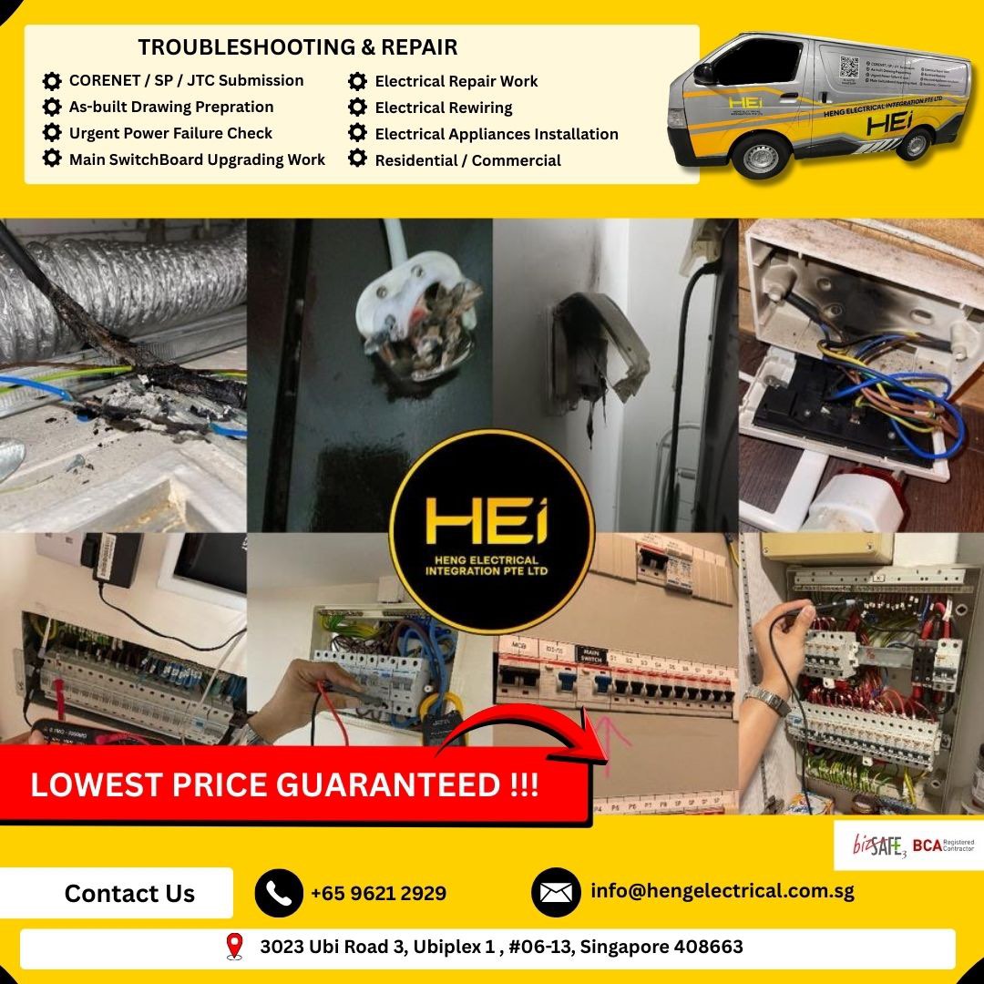 Electrical troubleshooting services/BCA CERTIFIED Electrical services/Trouble shooting/Home ...