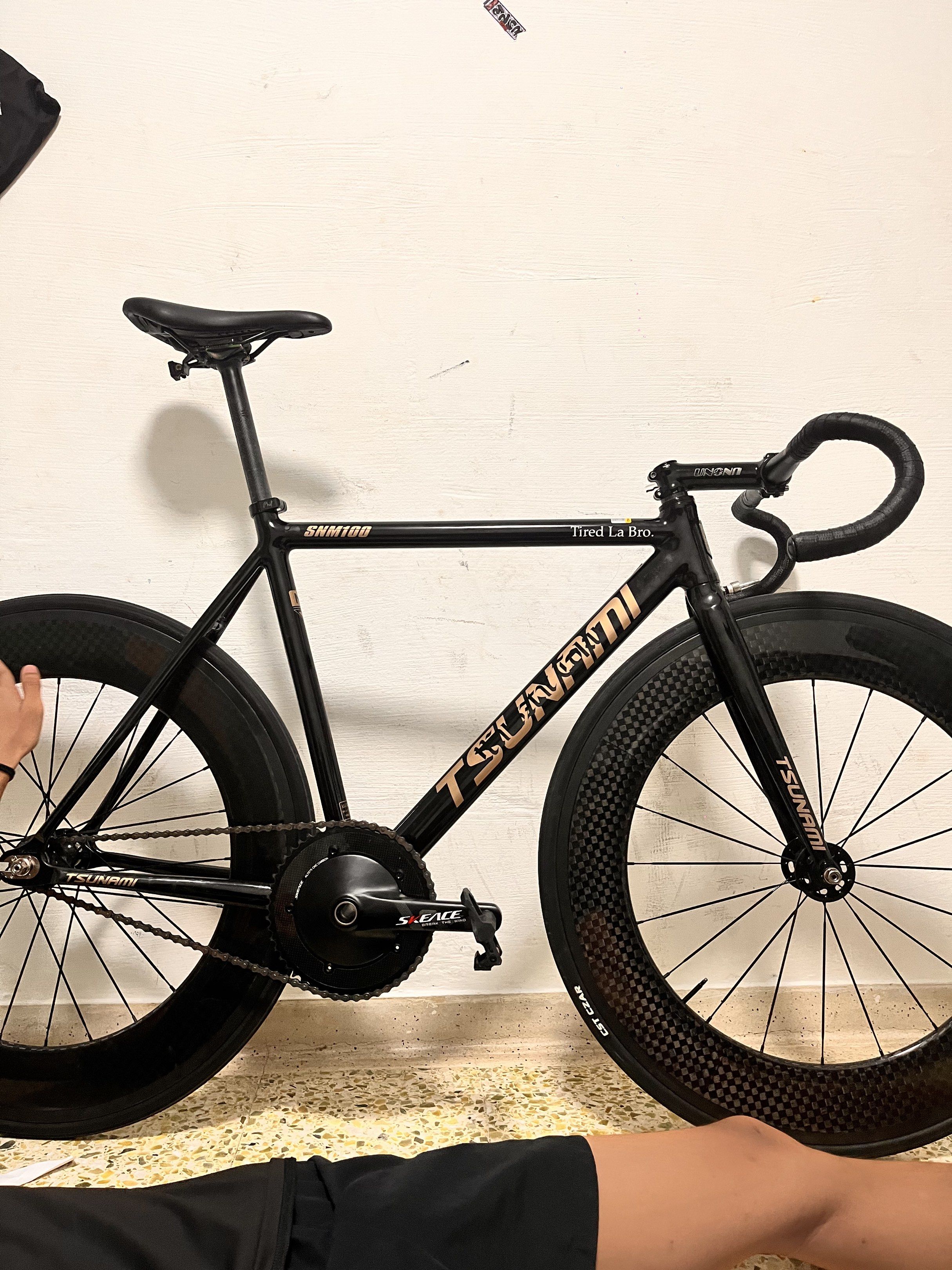 Tsunami SNM100 Fixed Gear Bike, Sports Equipment, Bicycles & Parts ...