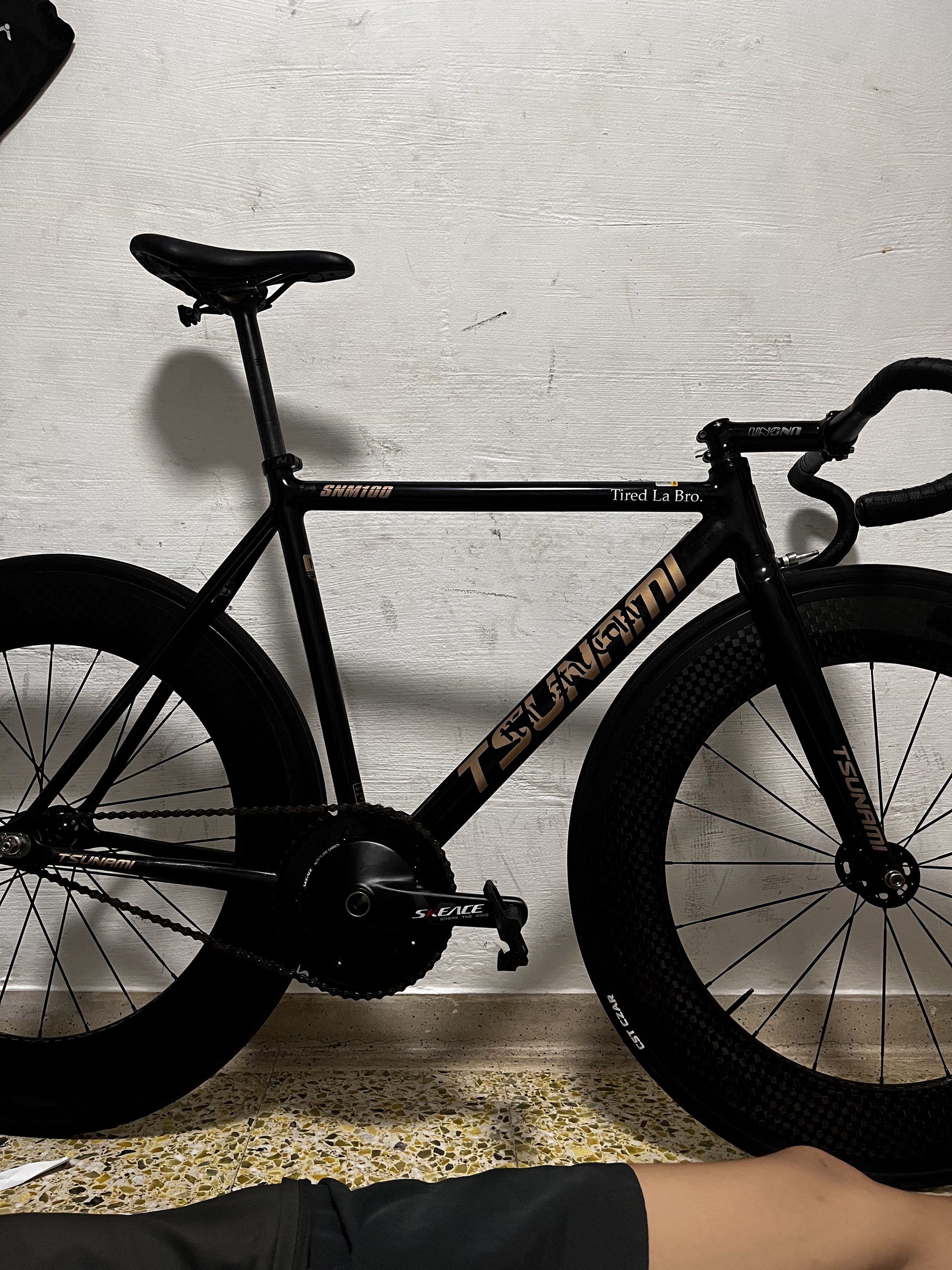 Tsunami SNM100 Fixed Gear Bike, Sports Equipment, Bicycles & Parts ...