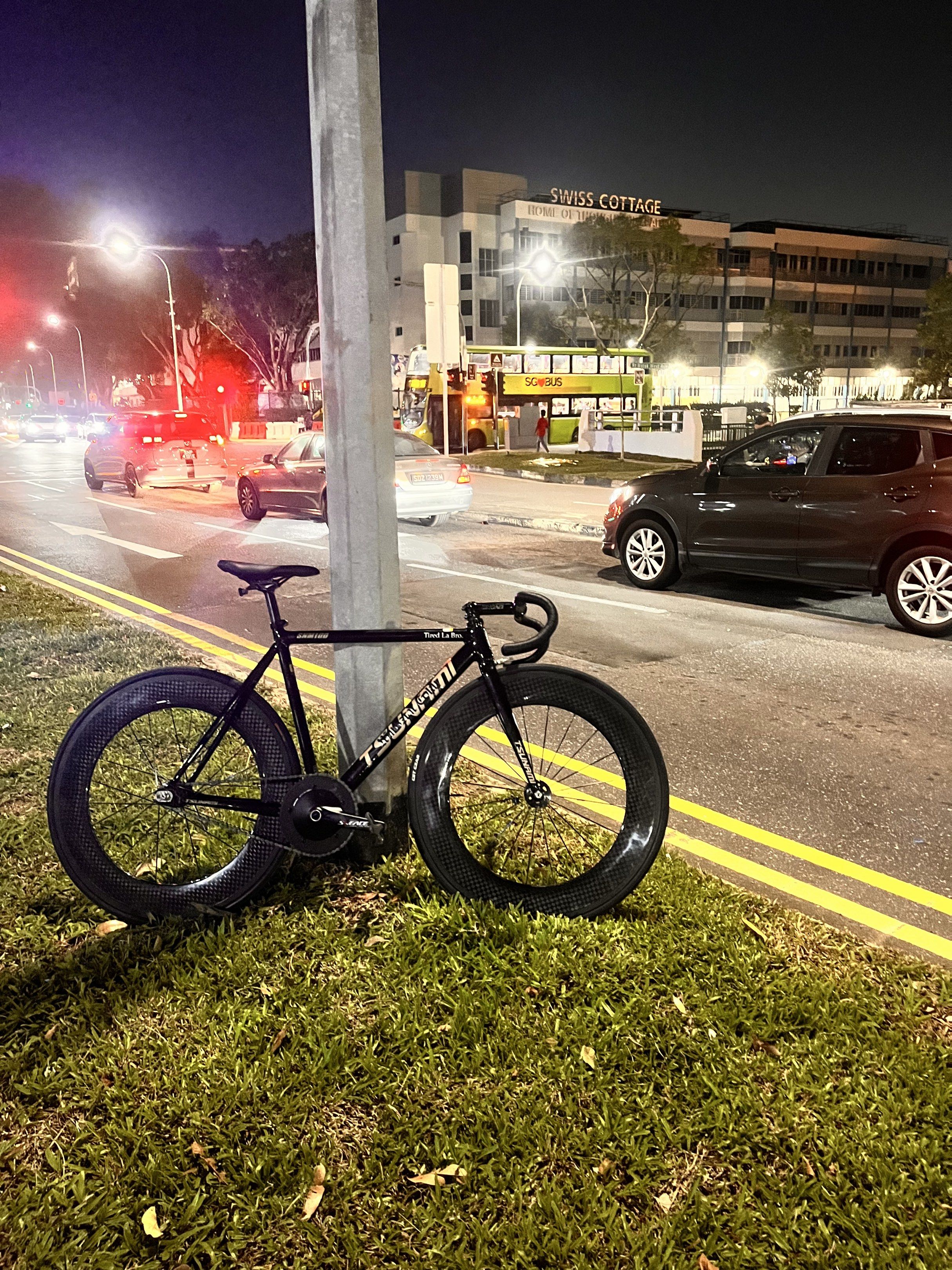 Tsunami SNM100 Fixed Gear Bike, Sports Equipment, Bicycles & Parts ...