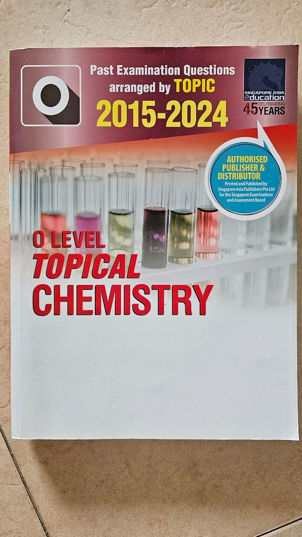 TYS Pure Chemistry 2015-2024, Hobbies & Toys, Books & Magazines ...