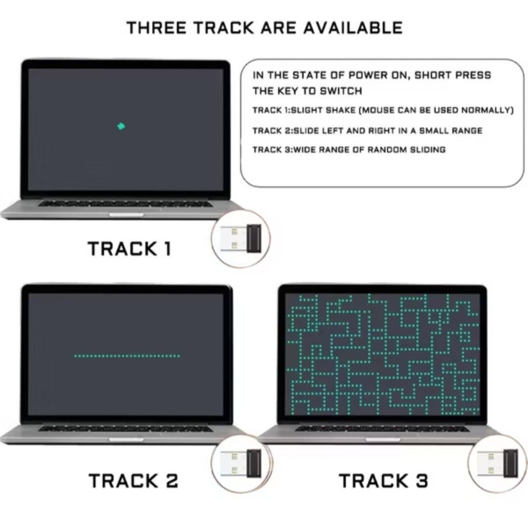 Undetectable USB Mouse Jiggler | 100% Plug & Play Mouse Mover | Driver ...