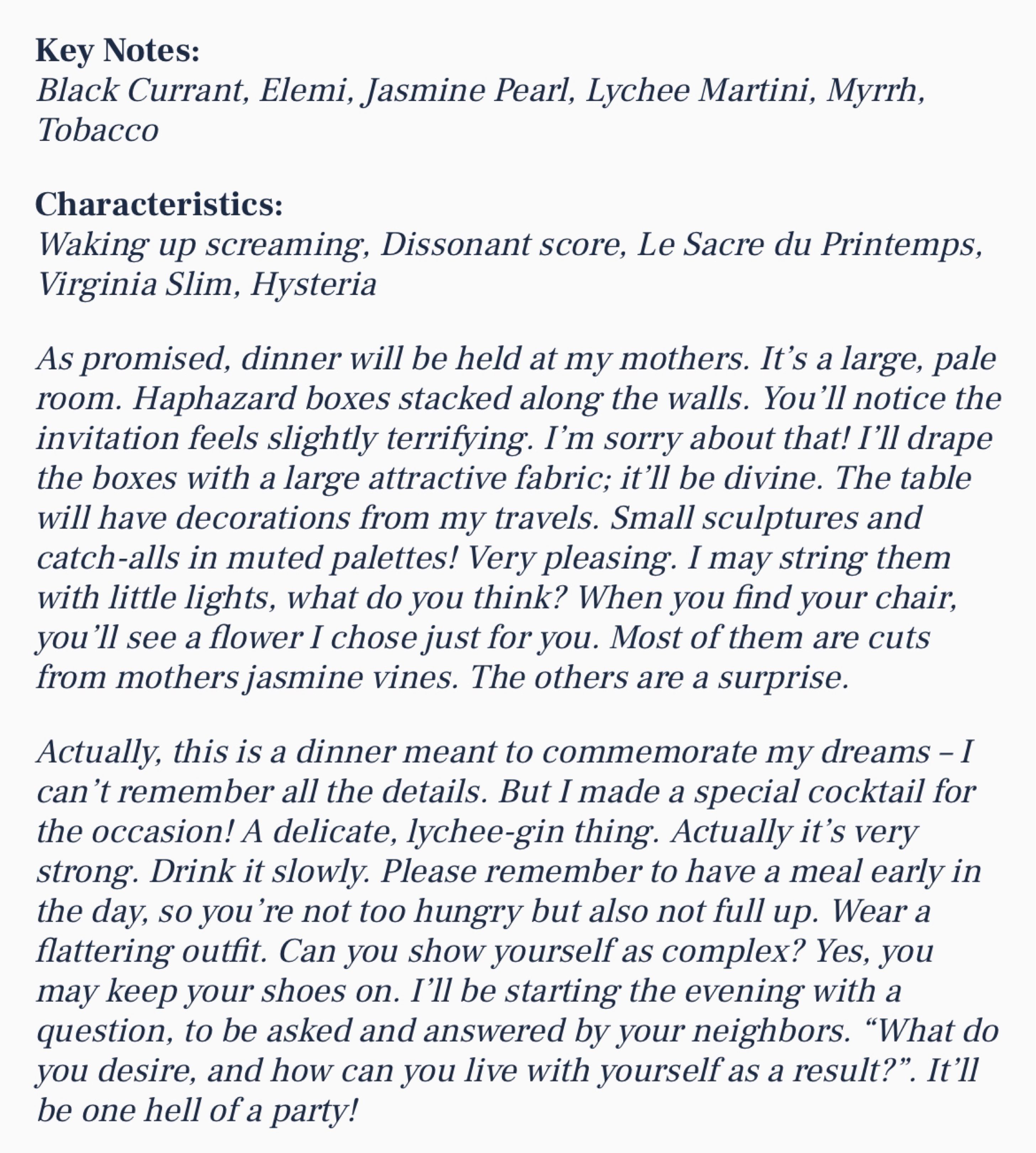 Universal Flowering niche perfume 5ml sample vial seduction theory ...