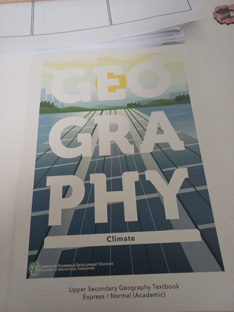 Upper Secondary Geography Textbook - Climate, Hobbies & Toys, Books ...