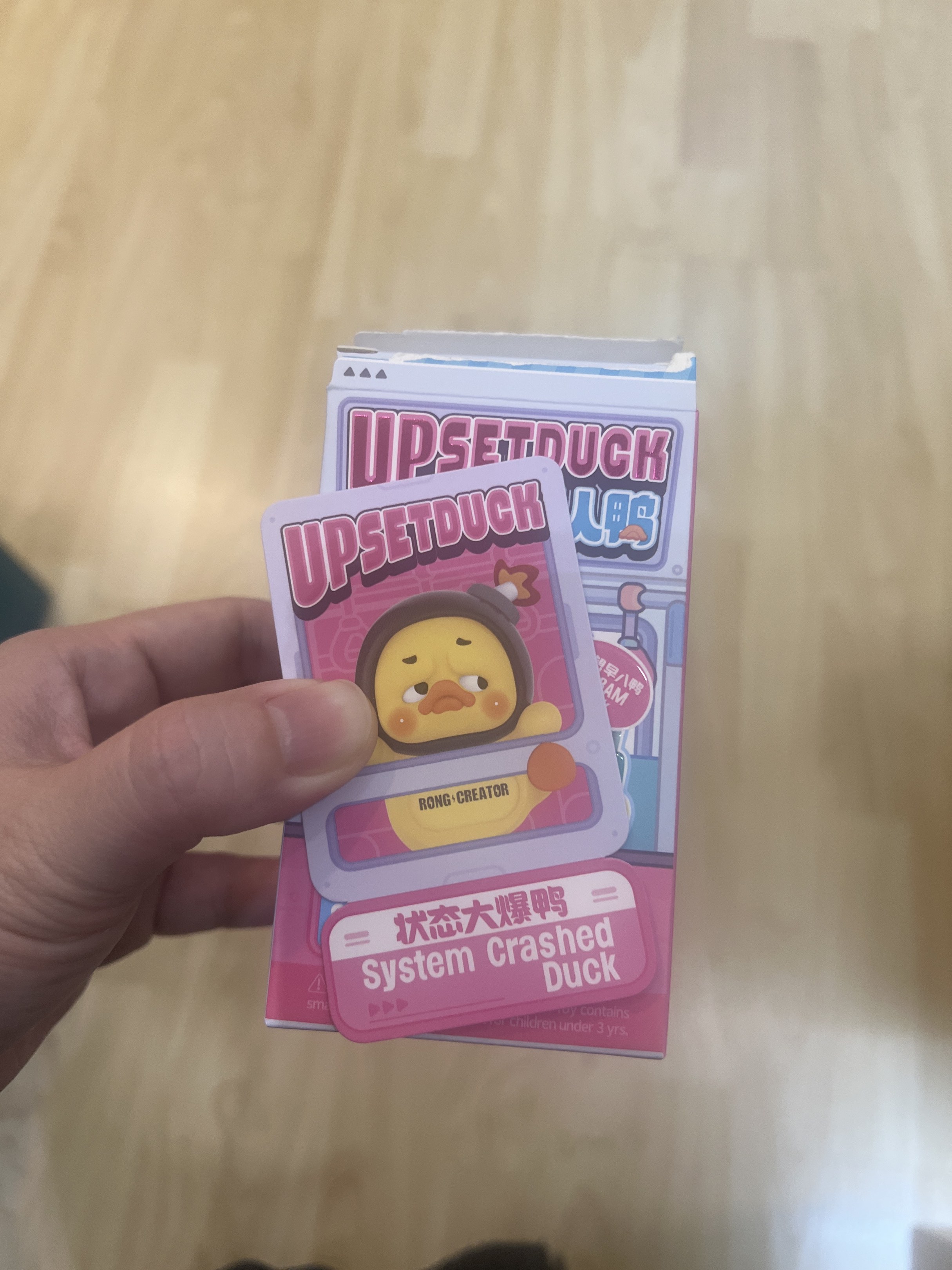 Upset Duck System Crashed Figure, Hobbies & Toys, Toys & Games on Carousell