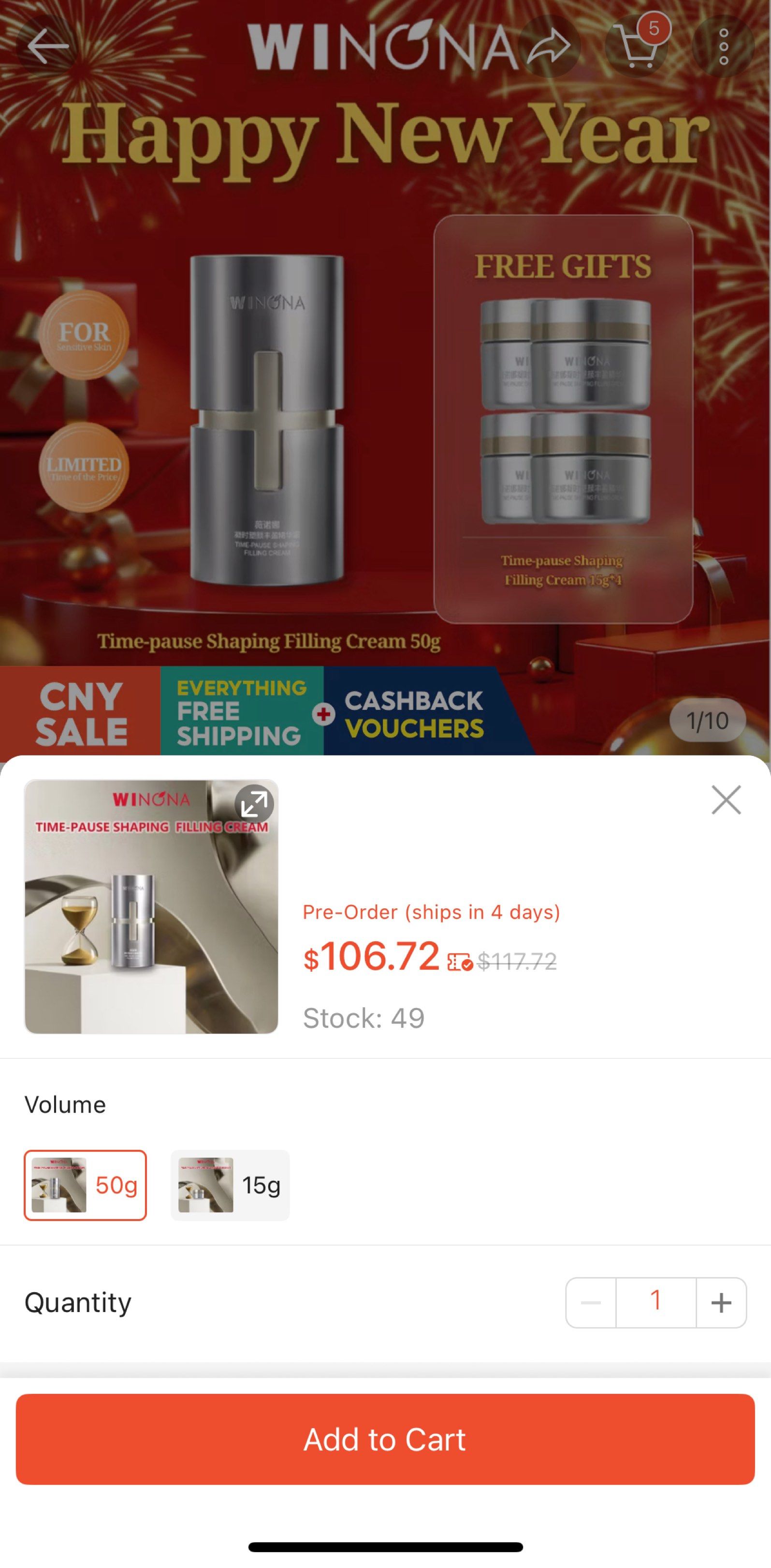 Winona Time-pause Shaping Series Skincare Set + free mask, Beauty ...