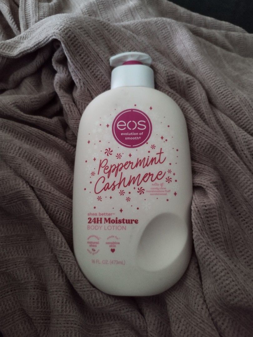 eos Peppermint Cashmere Body Lotion 473ml with FREEBIES, Beauty ...