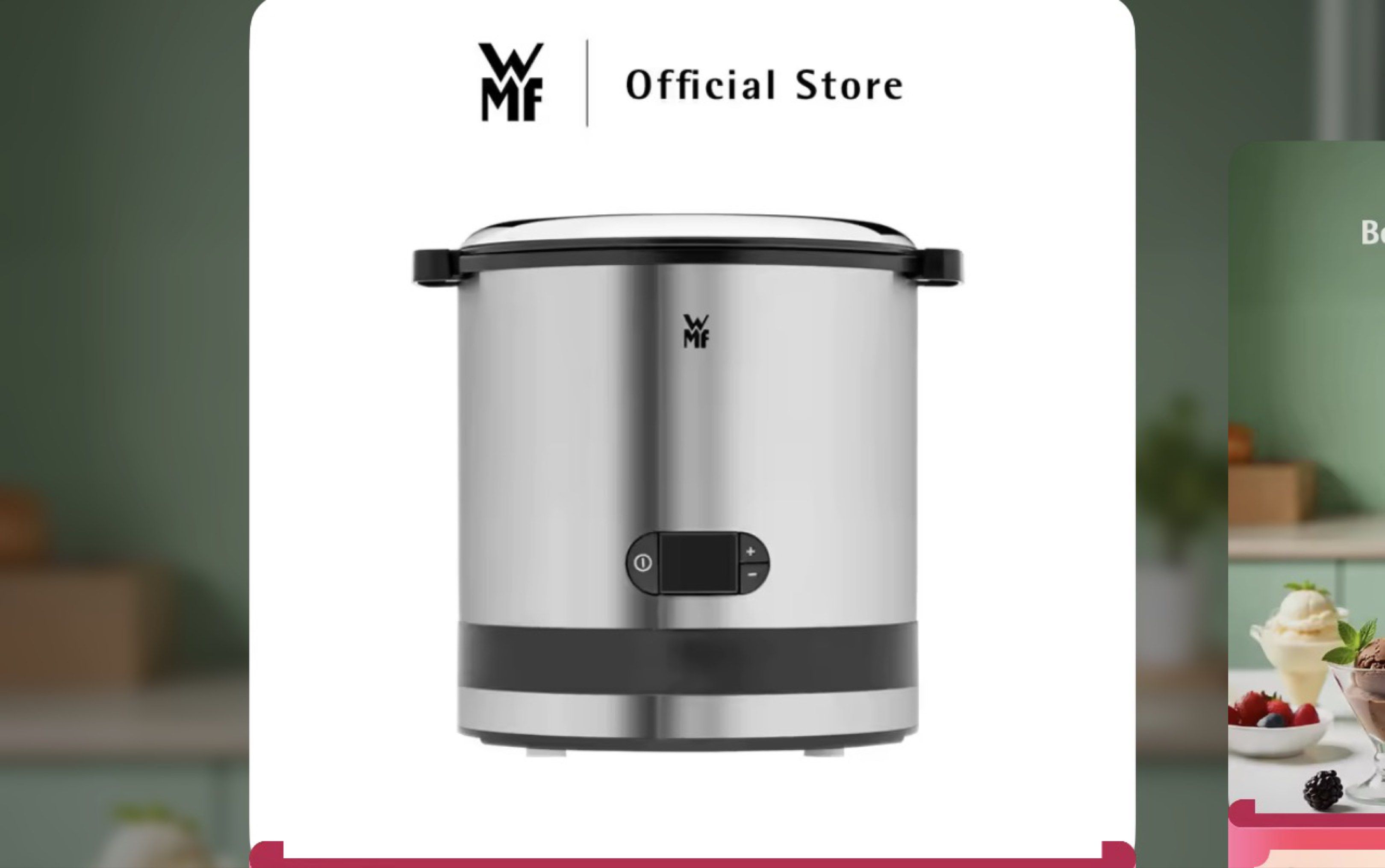 WMF DIY Ice Cream Maker, TV & Home Appliances, Kitchen Appliances, Ice ...