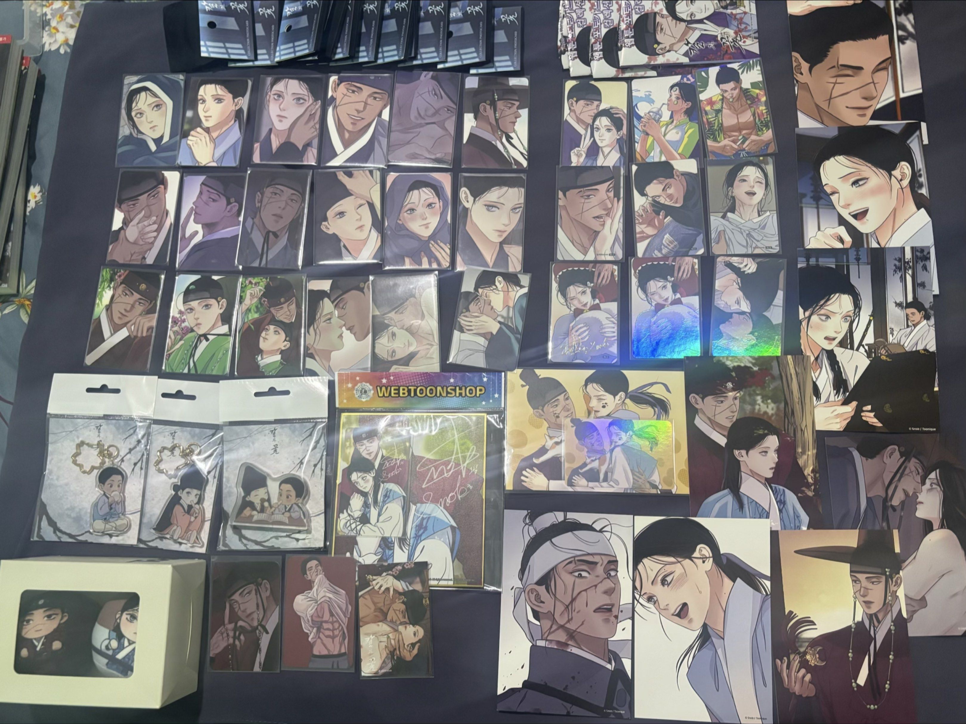 wts part 2 steel under silk sus assorted merch (bl manhwa,lezhin ...