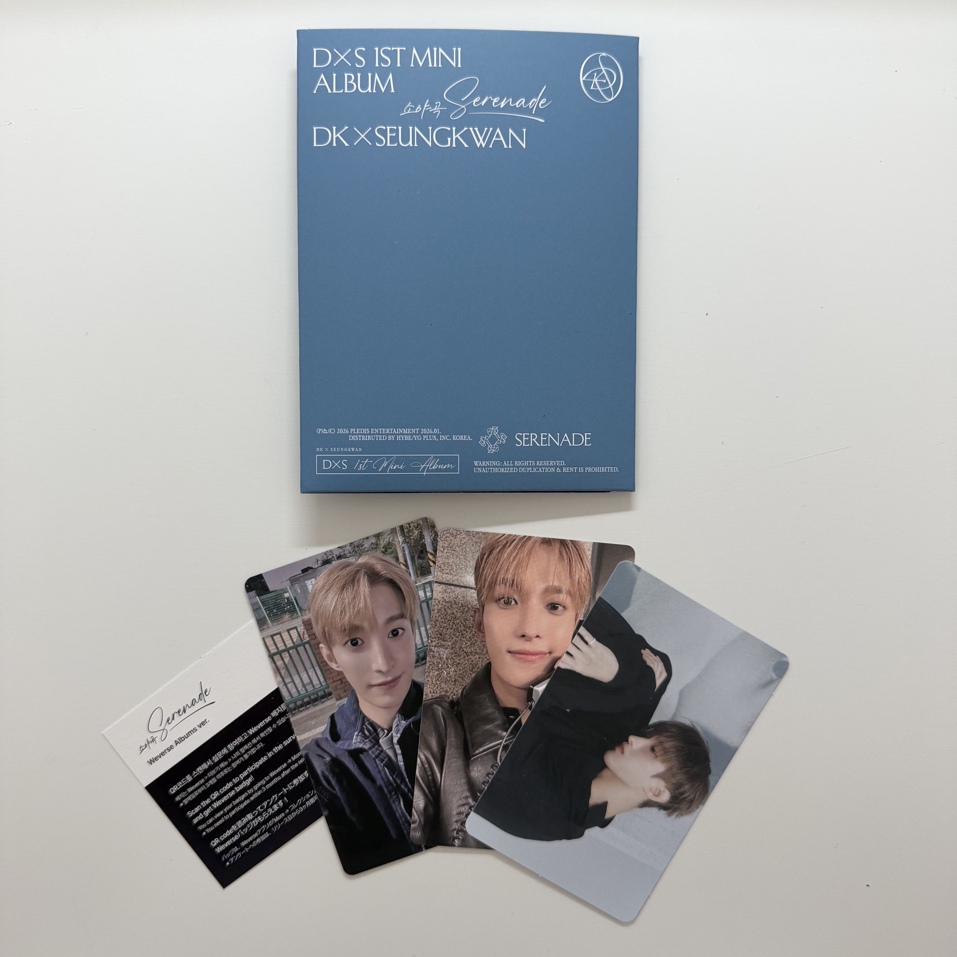 (WTS) SEVENTEEN DK X SEUNGKWAN - 1st Mini Album [Serenade] Weverse Album ver. / Weverse POB ...