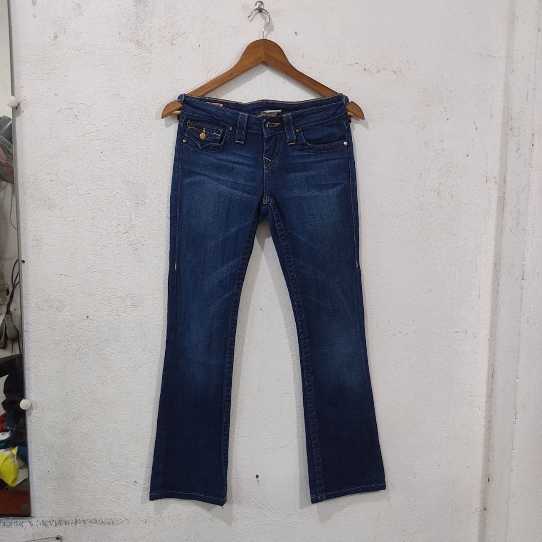 y2k True Religion Becky Boot Cut Jeans Size 28, Women's Fashion ...