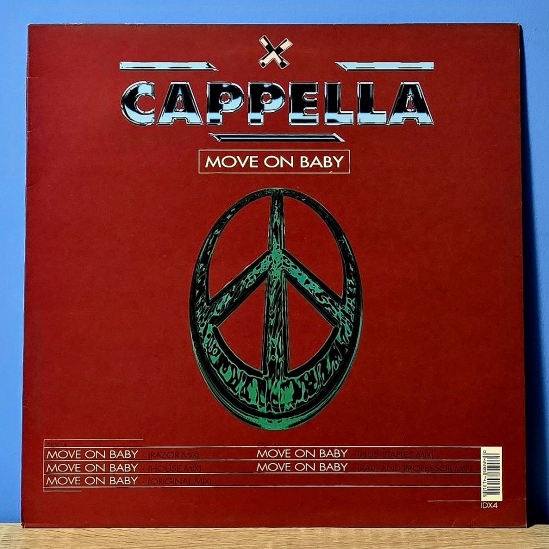 12" : Cappella - Move On Baby, Hobbies & Toys, Music & Media, Vinyls on ...