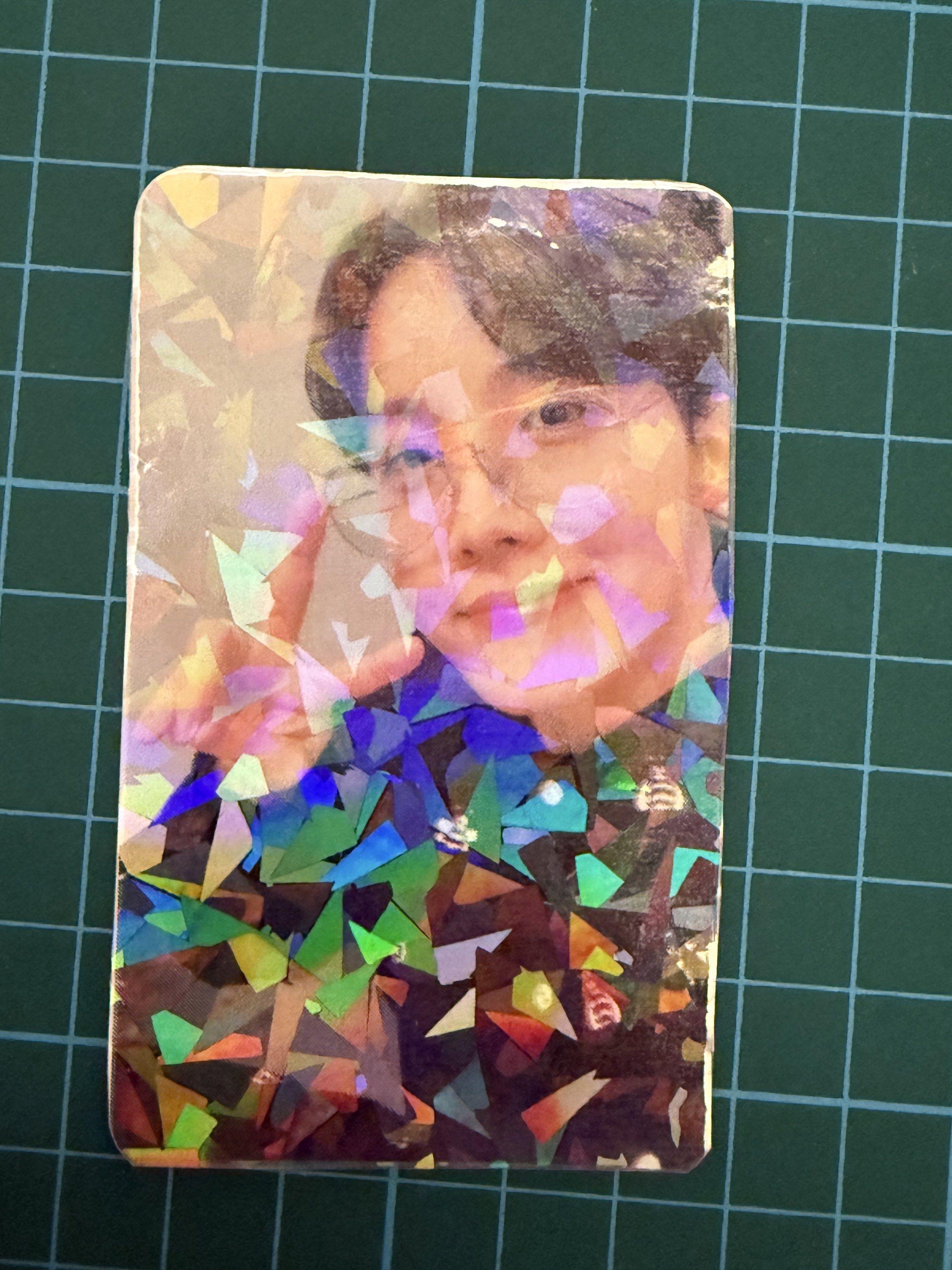 1 Set - BTS Holographic Lomo Photocards, Hobbies & Toys, Memorabilia ...