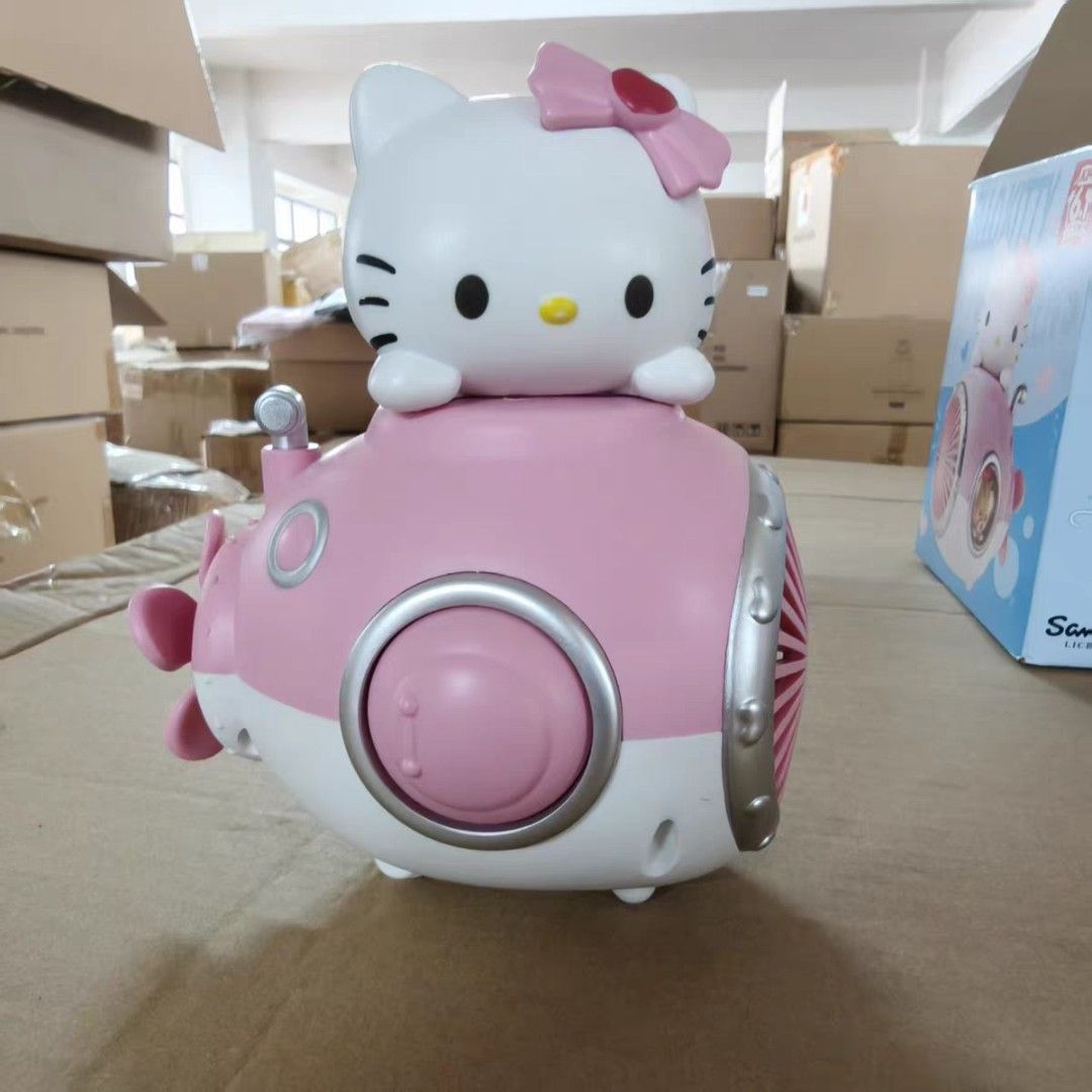 2025 Hello Kitty Fan Sanrio Cartoon Cute KFC Figure Model Toys for ...