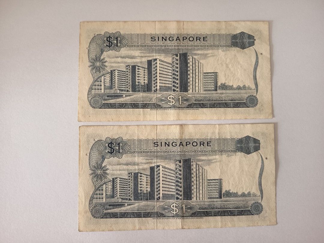 2 Running-Serial Singapore Orchid $1, Hobbies & Toys, Memorabilia ...